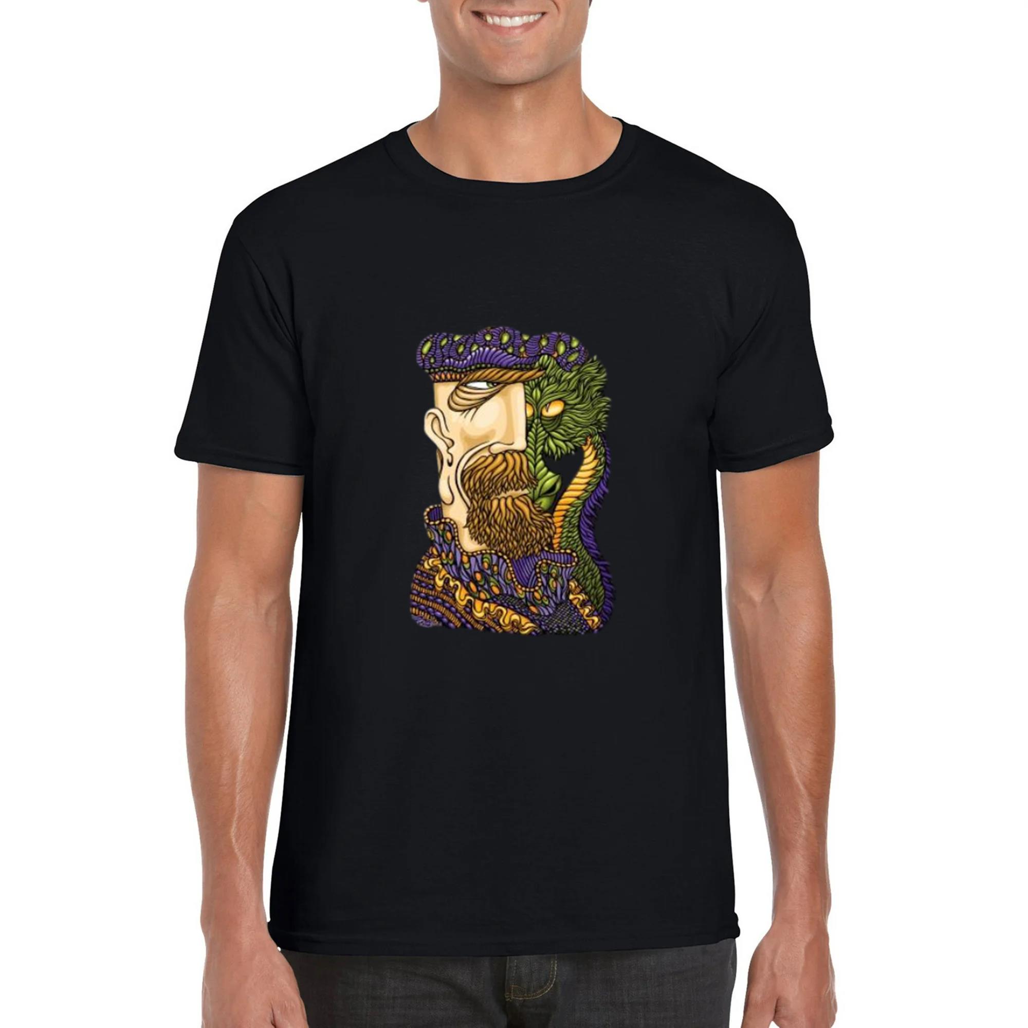 Dragon Stare Mythical Creature Fantasy Gaze Look Intense T-Shirt, for ...
