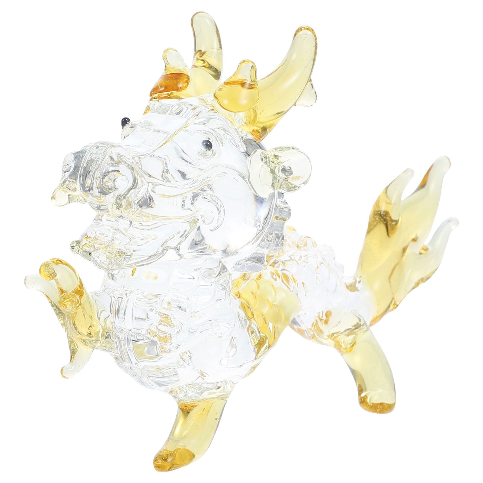 Dragon Statue Crystal Dragon Sculpture Crystal Dragon Figurine Animal ...