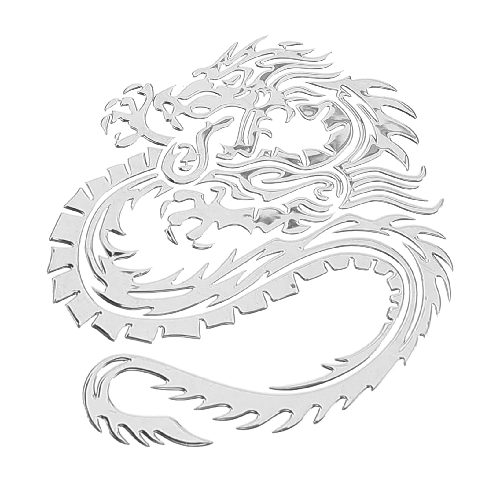 Dragon Sticker Car Metal Sticker for Auto Motorcycle Alloy Badge ...
