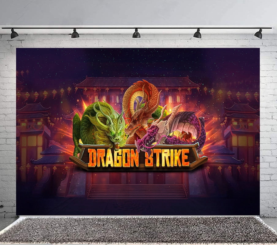 Dragon Striker Backdrop Banner Party Supplies Poster Movie Theme ...