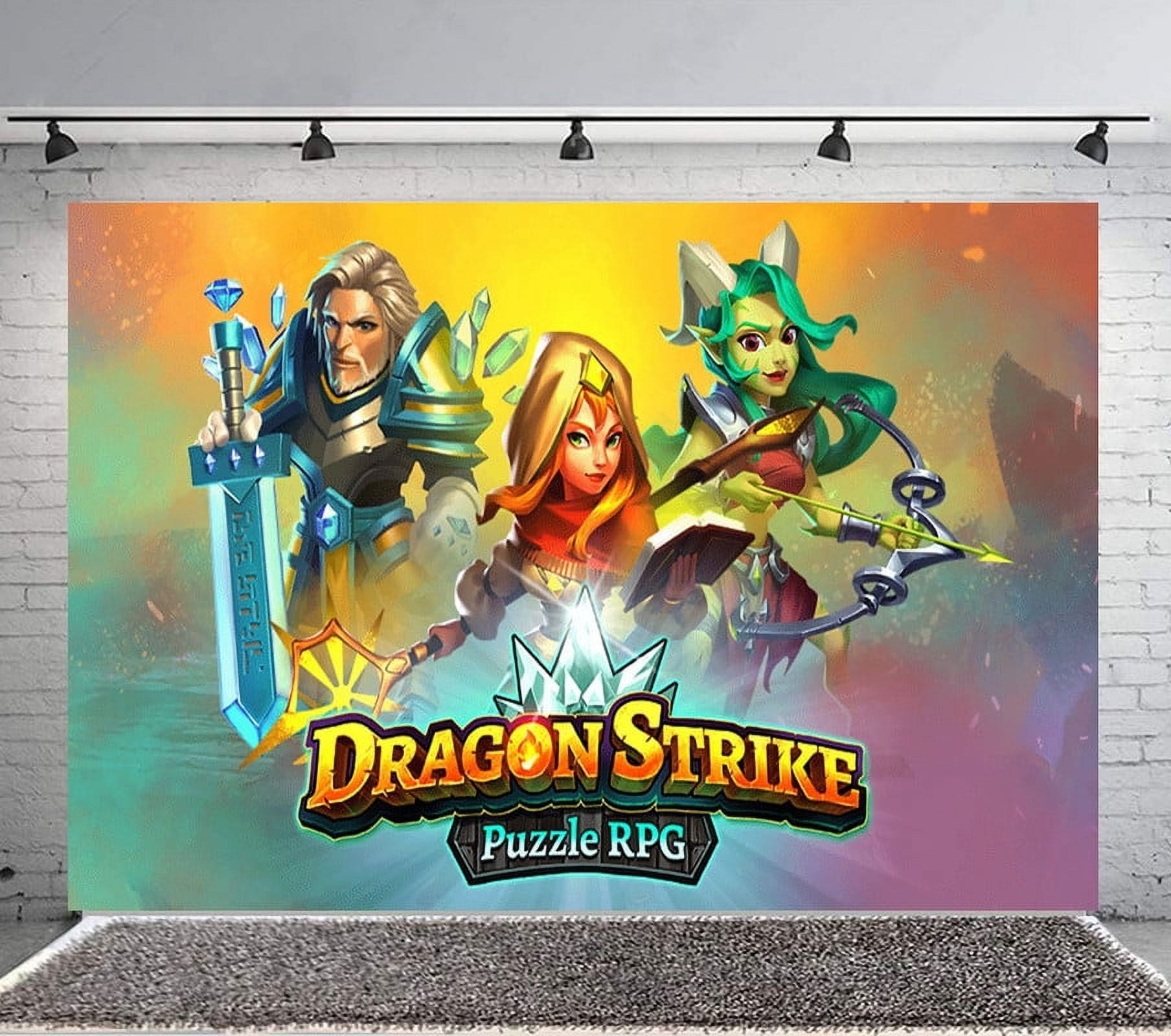 Dragon Striker Backdrop Banner Party Supplies Poster Movie Theme ...