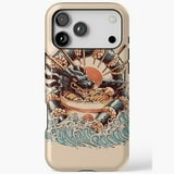 Dragon Sushi Ramen Japanese Fusion Art Phone Case Compatible iPhone 17 ...