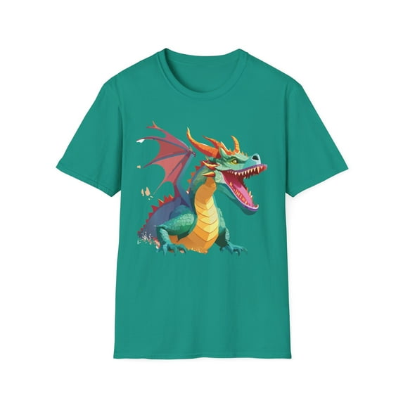 Dragon T Shirt, Dragon Shirt, Shirt with Animals, Animal Shirt ...