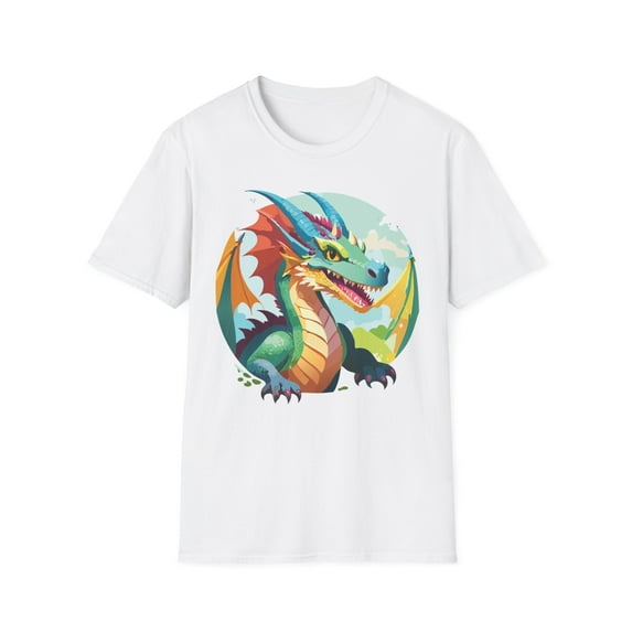 Dragon T Shirt, Dragon Shirt, Shirt with Animals, Animal Shirt ...