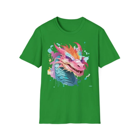 Dragon T Shirt, Dragon Shirt, Shirt with Animals, Animal Shirt ...