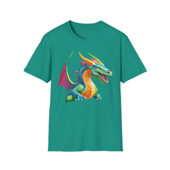 Dragon T Shirt, Dragon Shirt, Shirt with Animals, Animal Shirt ...