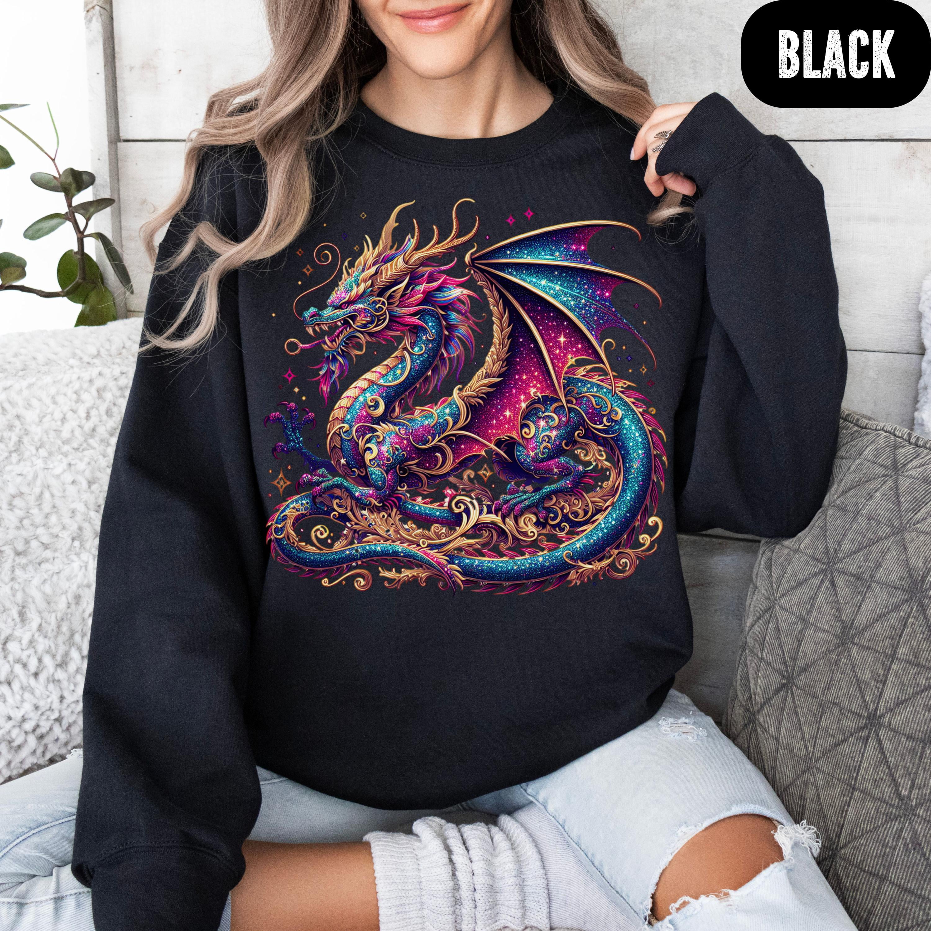 Dragon T-Shirt, Mythical Creature T-Shirt, Dragon Lovers Gift, Medieval ...