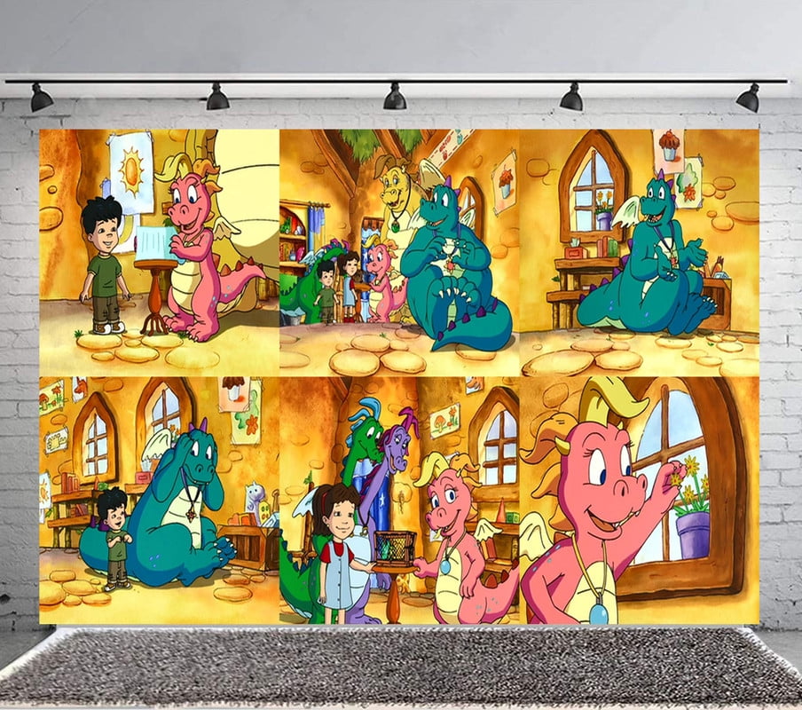 Dragon Tales Backdrop Banner Party Supplies Poster Movie Theme ...
