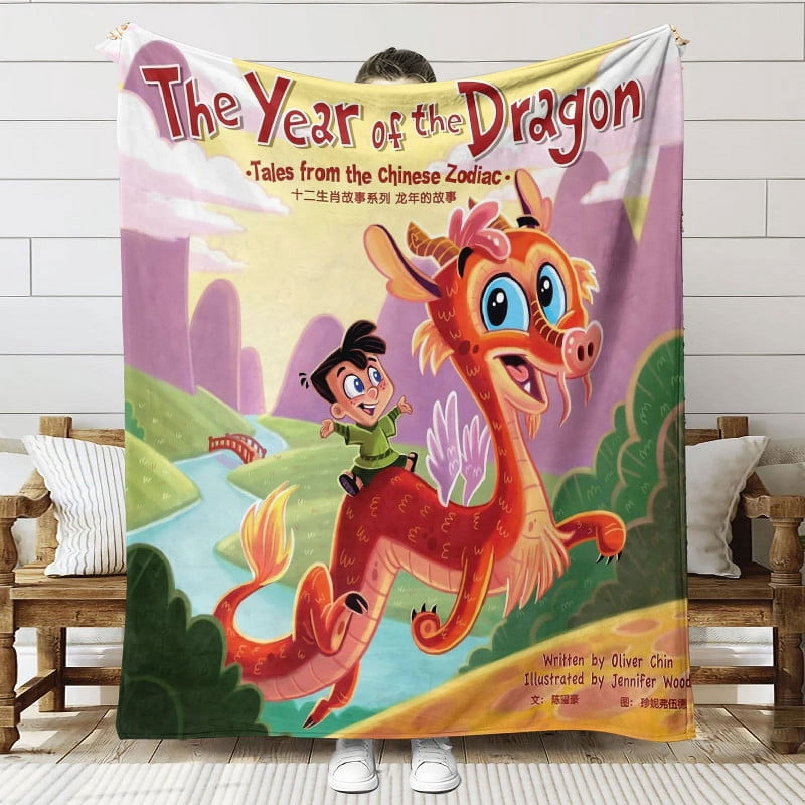 Dragon Tales Throw Blanket Gifts for Fans Lover Girls Boys Women ...
