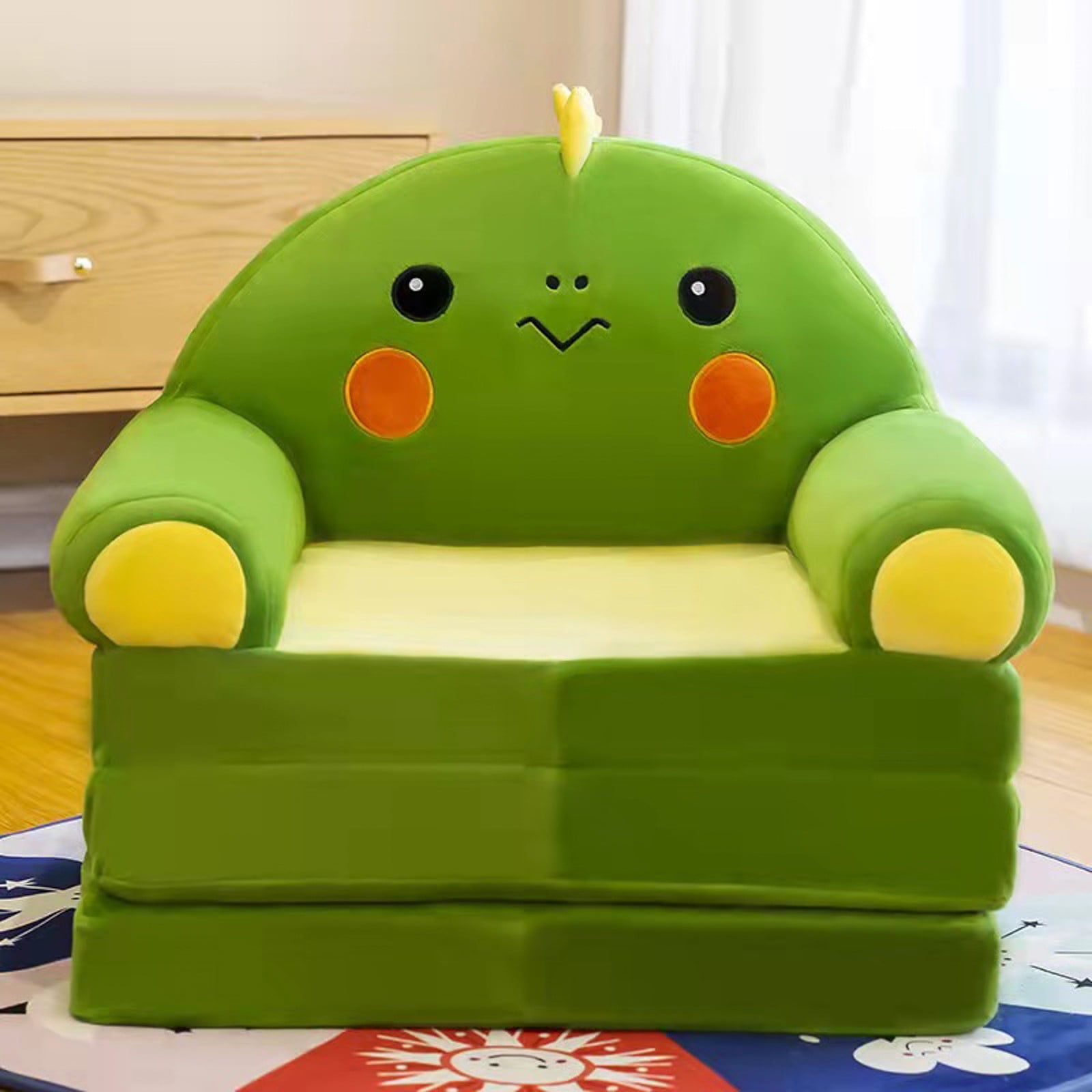 Dragon Toddler Chair Plush Character Kids Chair Armchair 2 In 1 ...