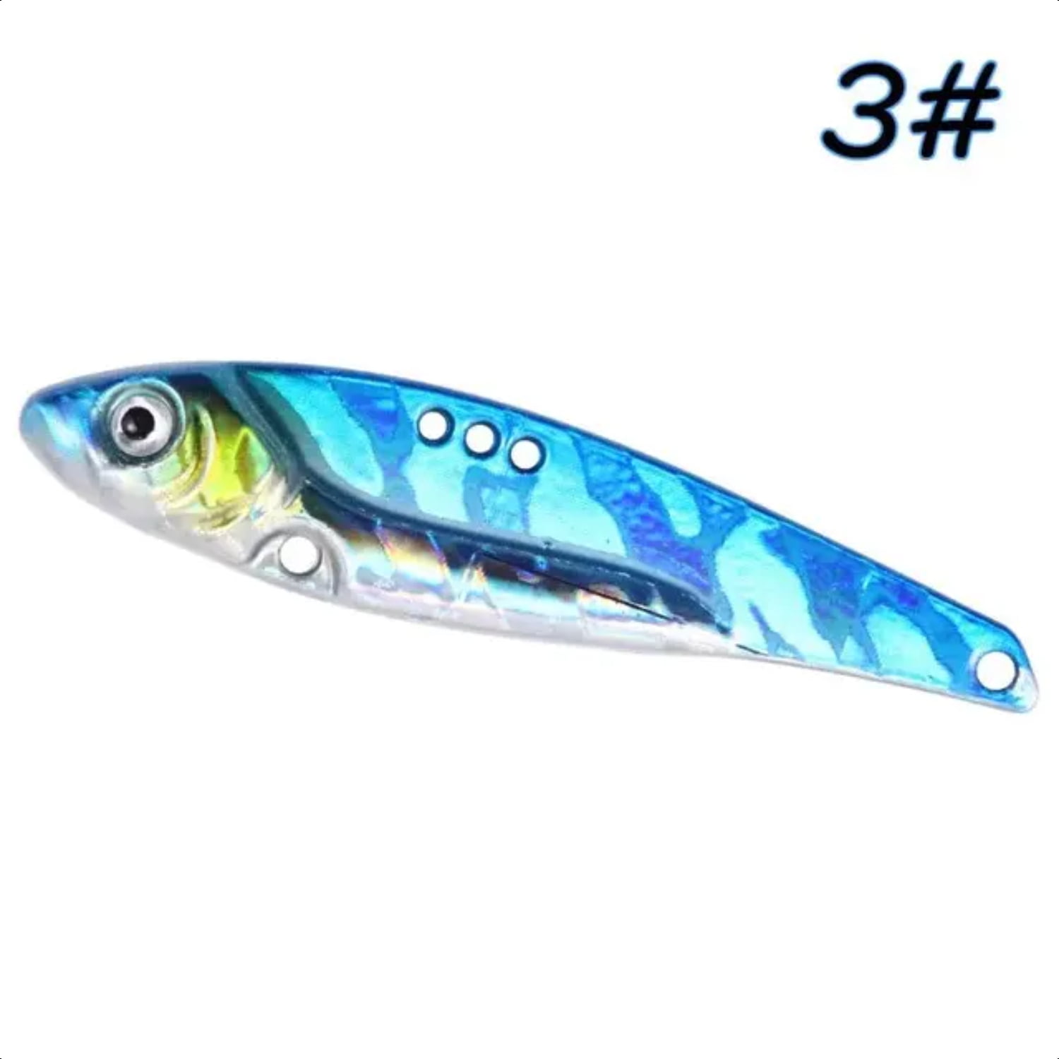 Dragon Tooth 7g-18g Laser VIB Zinc Alloy Iron Plate Hard Bait for Long ...