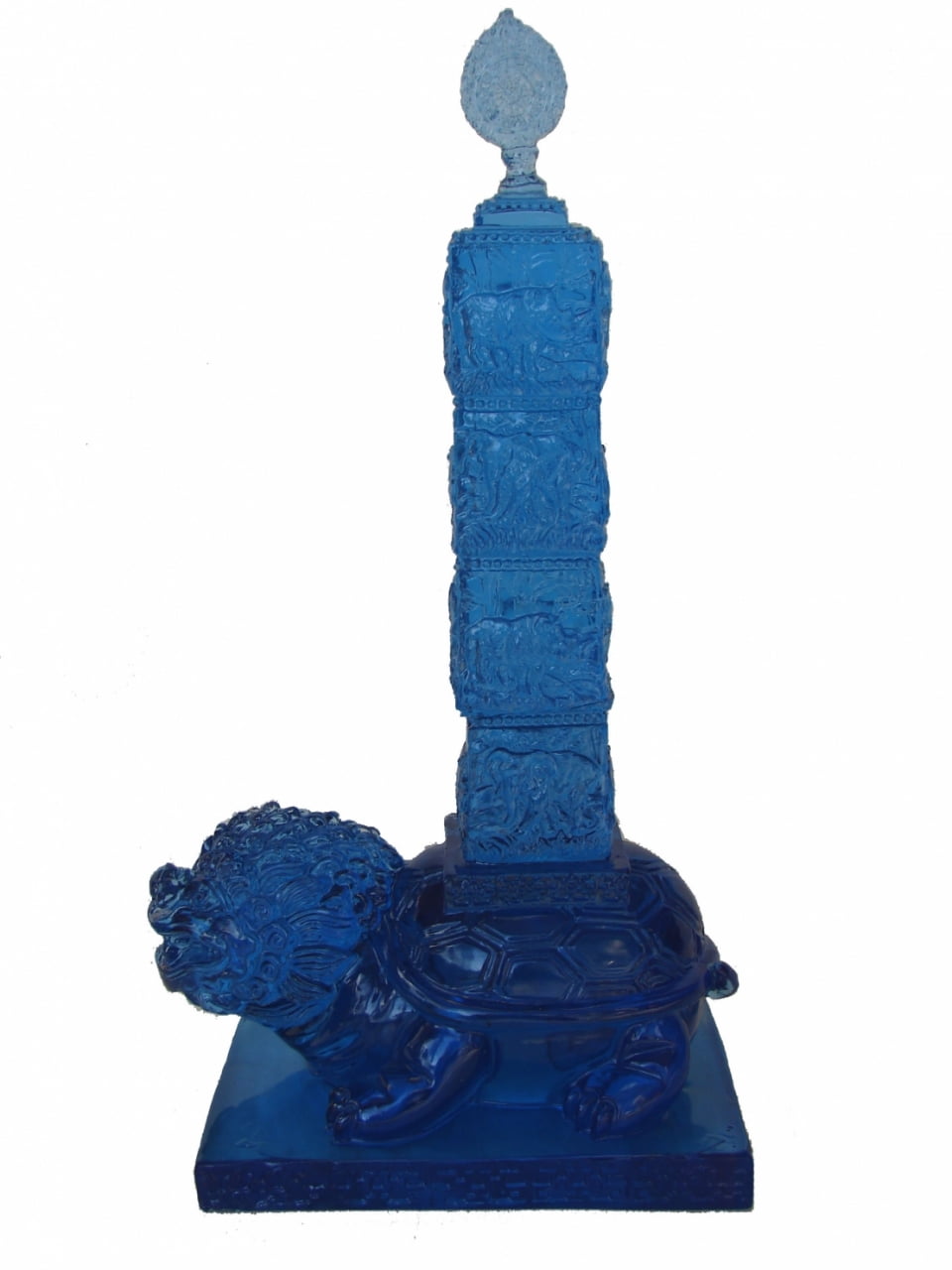 Dragon Tortoise Totem with Rhino and Elephant - Walmart.com