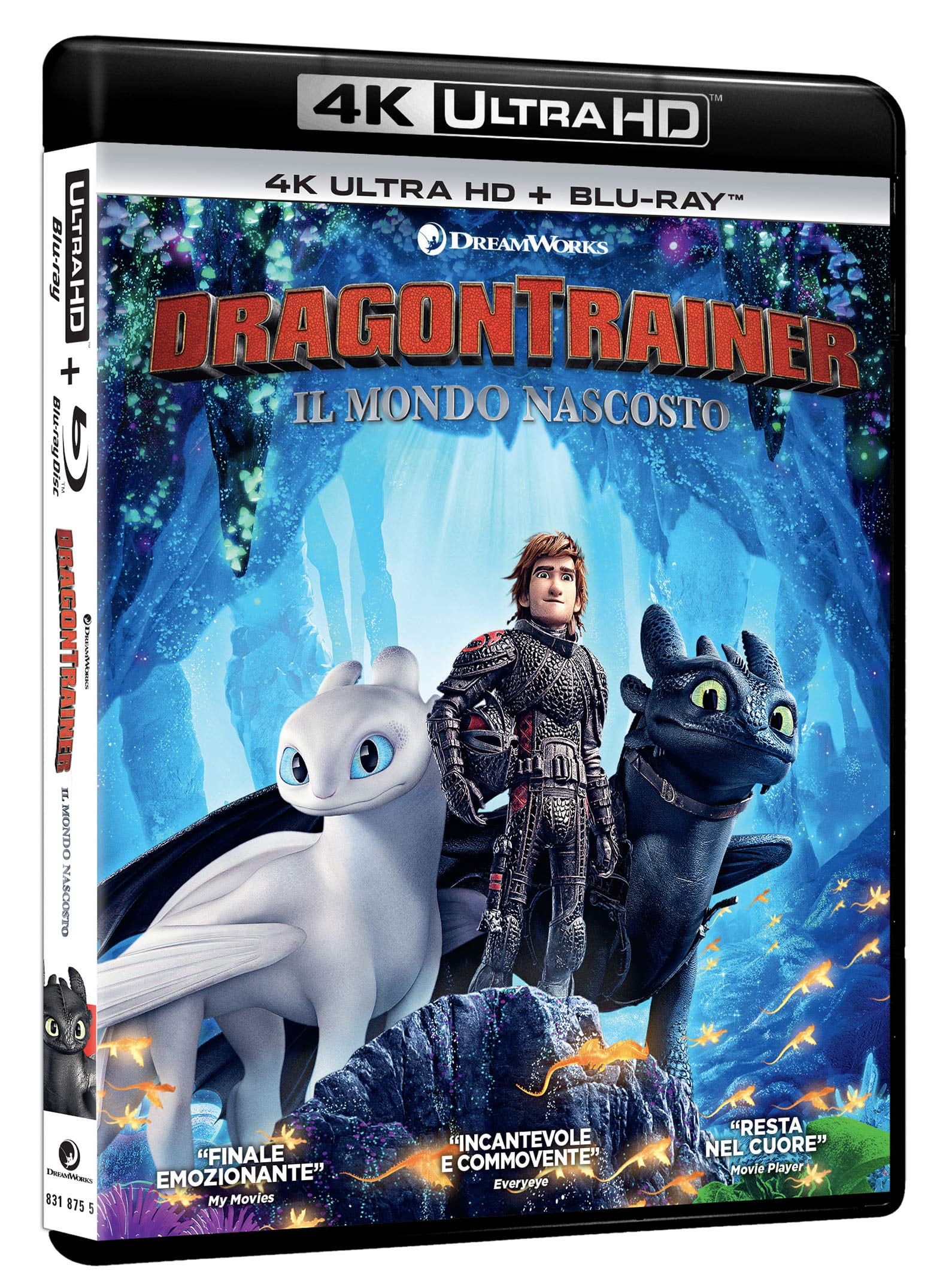 Dragon Trainer 3 - Il Mondo Nascosto (4k+Br) (4K Ultra HD) Jay Baruchel ...