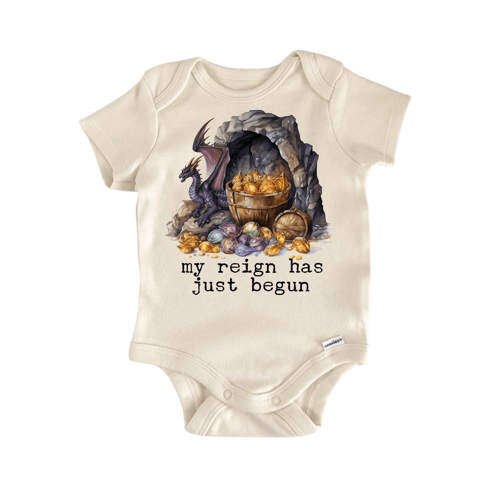 Dragon Treasure Reign - Baby Boy Girl Clothes Infant Bodysuit Funny ...