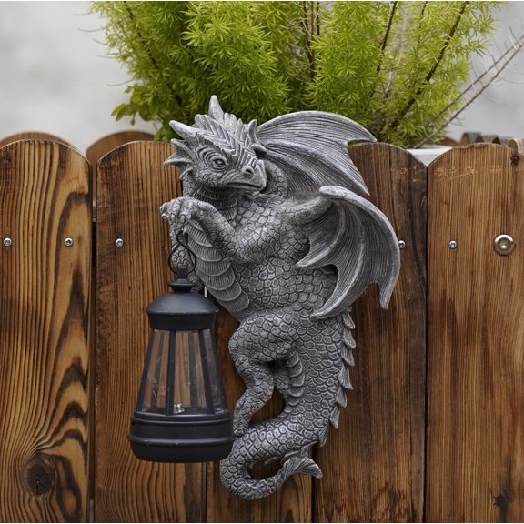 Garden Statues,Garden Decor,Dragon Statue Art Sculptures for Outdoor ...