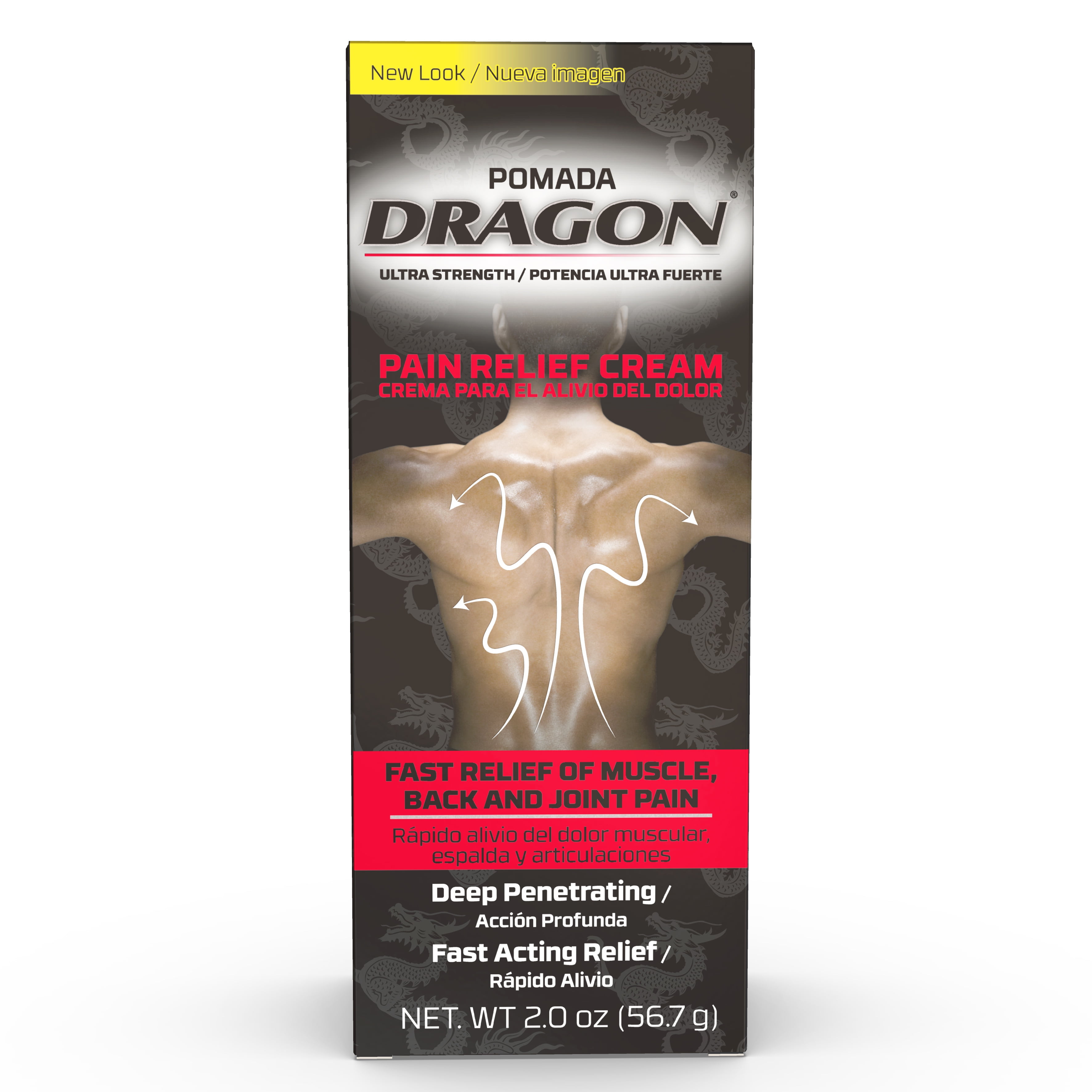 Dragon Ultra Strength Pain Relief Cream for Muscle, Back, Arthritis and ...