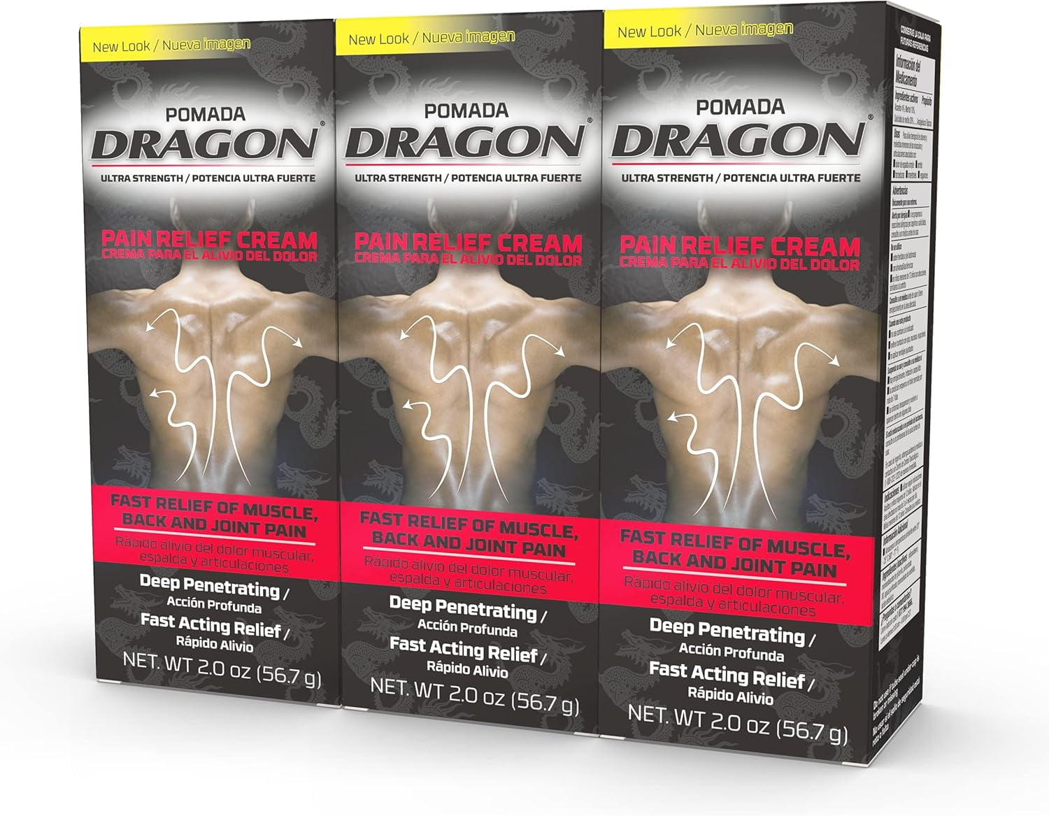 Dragon Ultra Strength Pain Relief Cream – Muscle & Joint Rub with ...