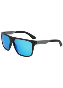 Python 11693 Sunglasses Matte Black/Blue - Walmart.com