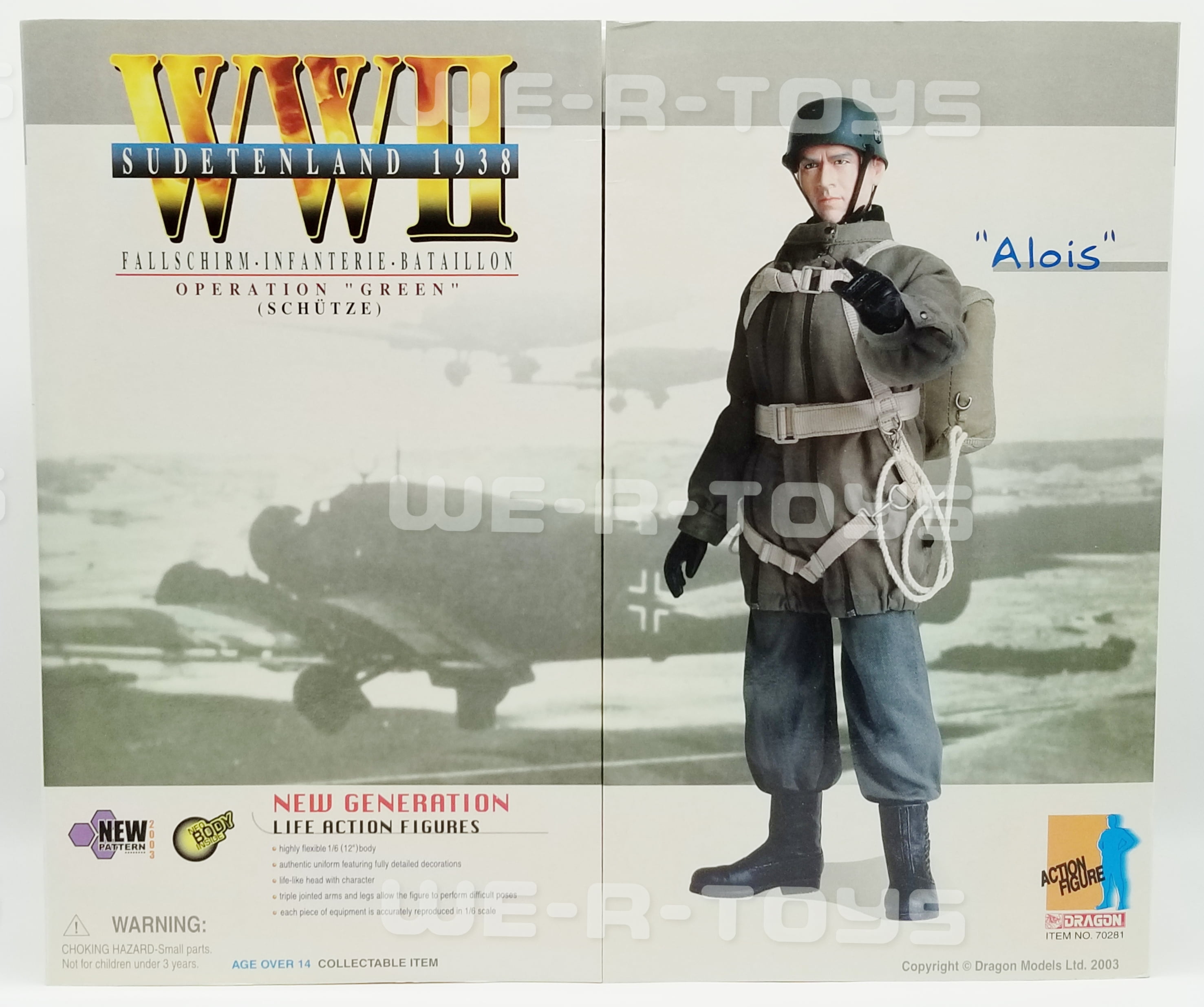 Dragon WWII Sudentenland 1938 Operation Green Alois 12" Action Figure ...