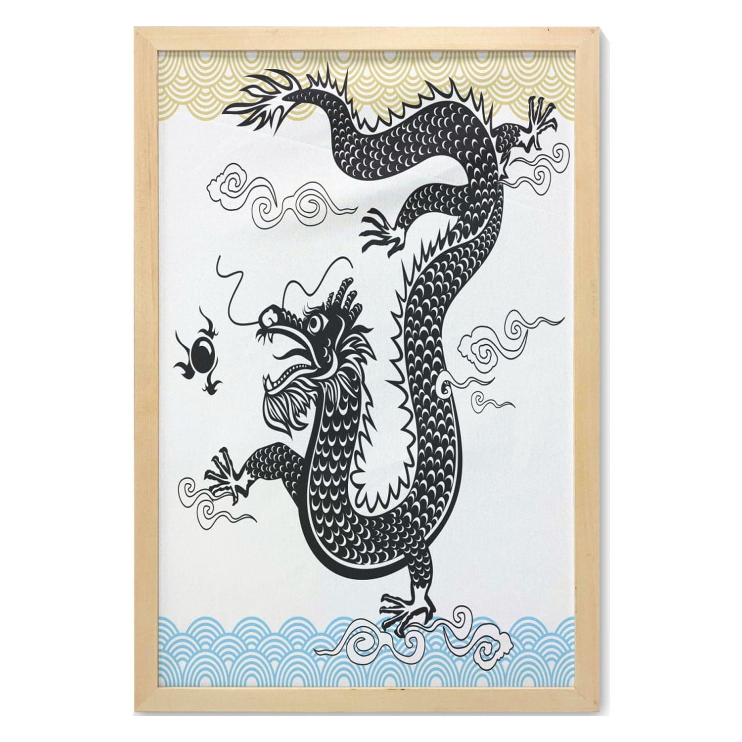 Traditional Chinese Art Dragon