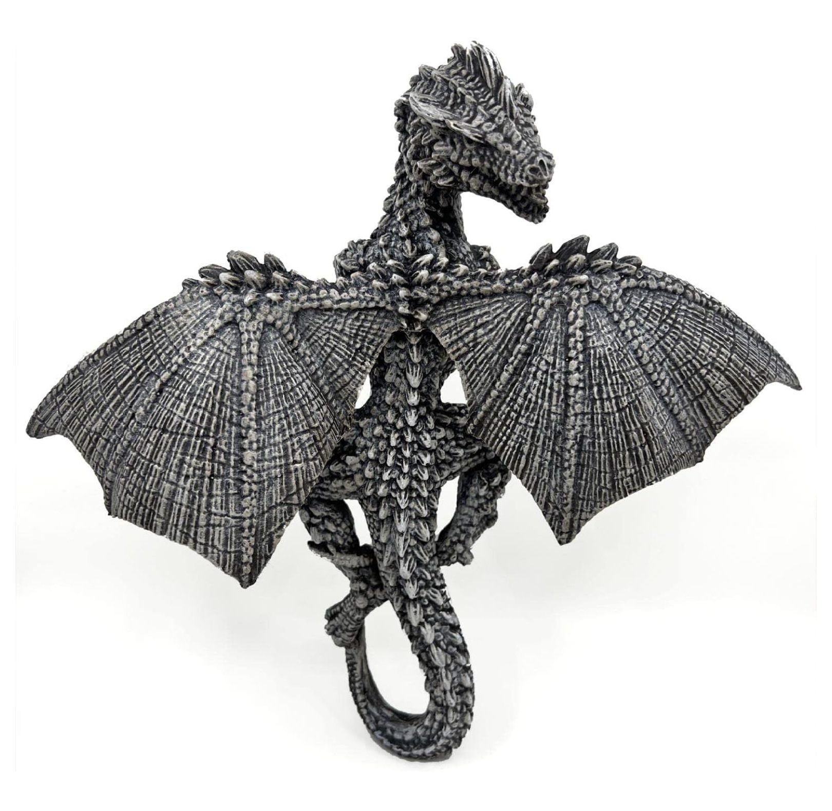 Dragon Winged Gargoyle Fence Hanger – Outdoor Wall Decor- Detailed ...