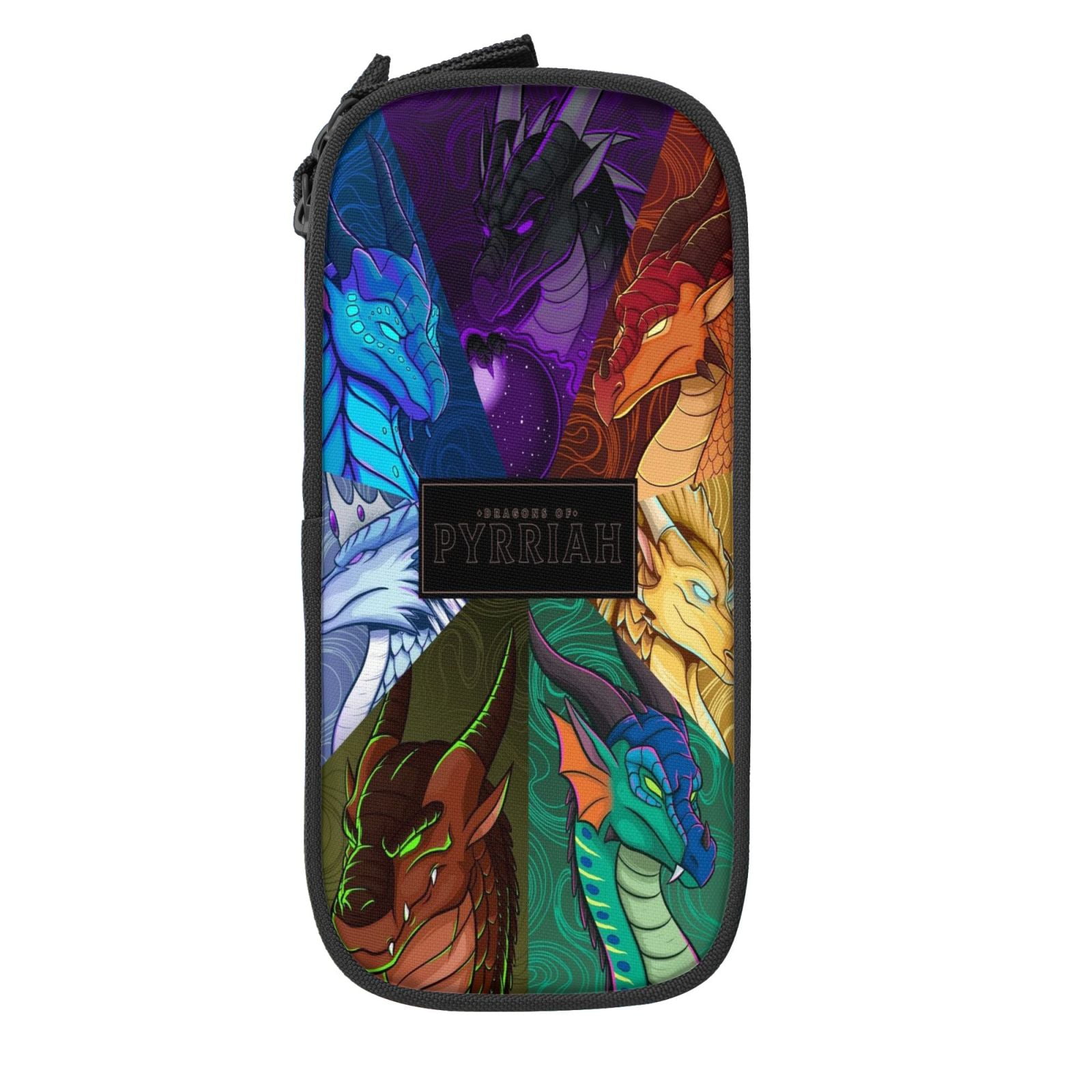 Dragon Wings Of Fire Pencil Case, Large Capacity Pencil Pouch ...