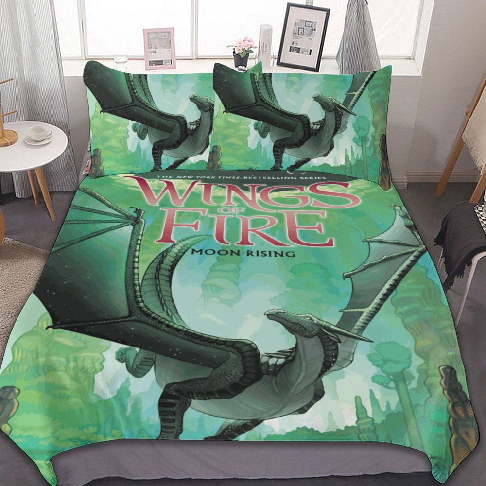 Dragon Wings Of Fire 3-Piece Bedding Set Duvet Cover Set Soft Warm And ...