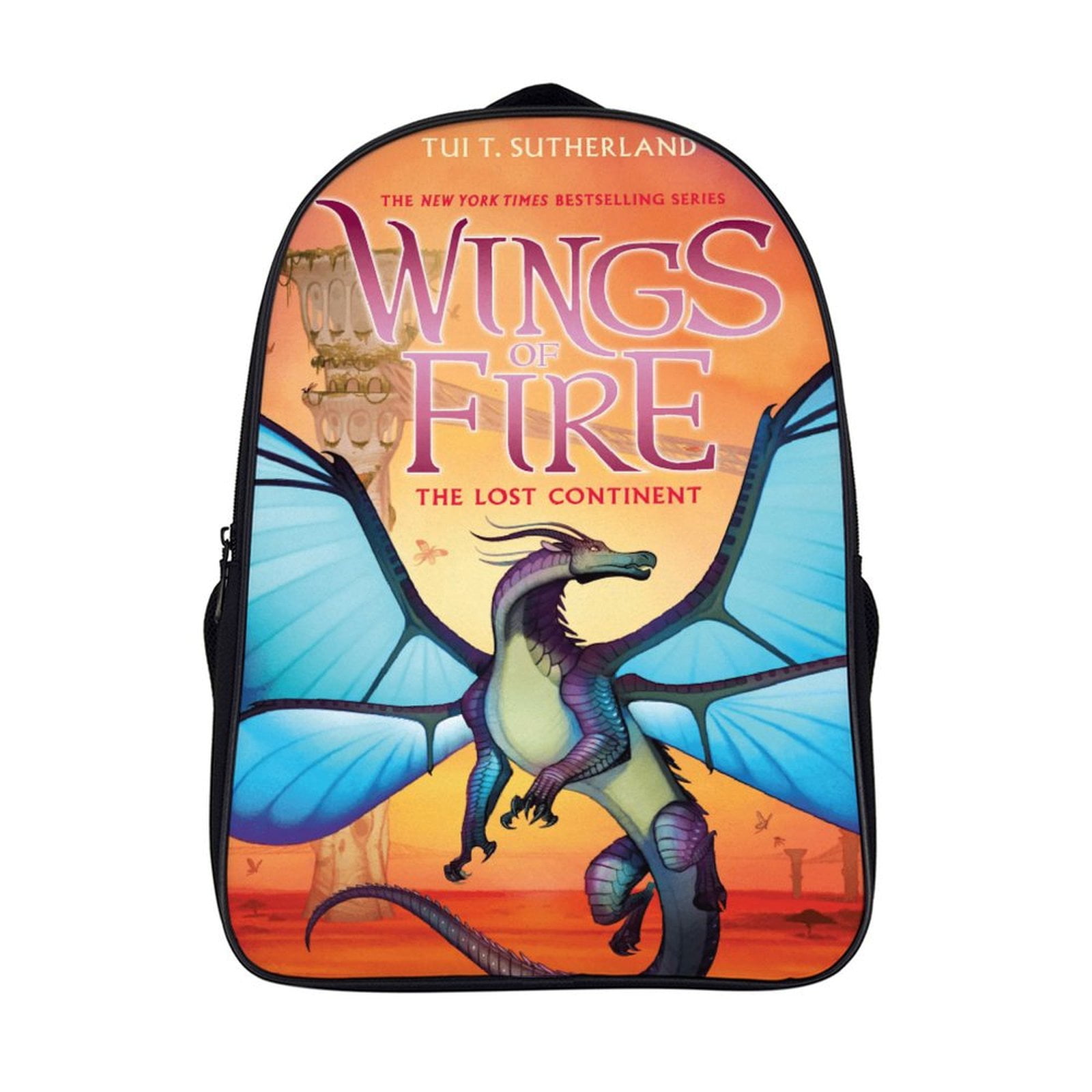 Dragon Wings Of Fire Backpacks 16 Inch Bookbag Casual Daypack for ...