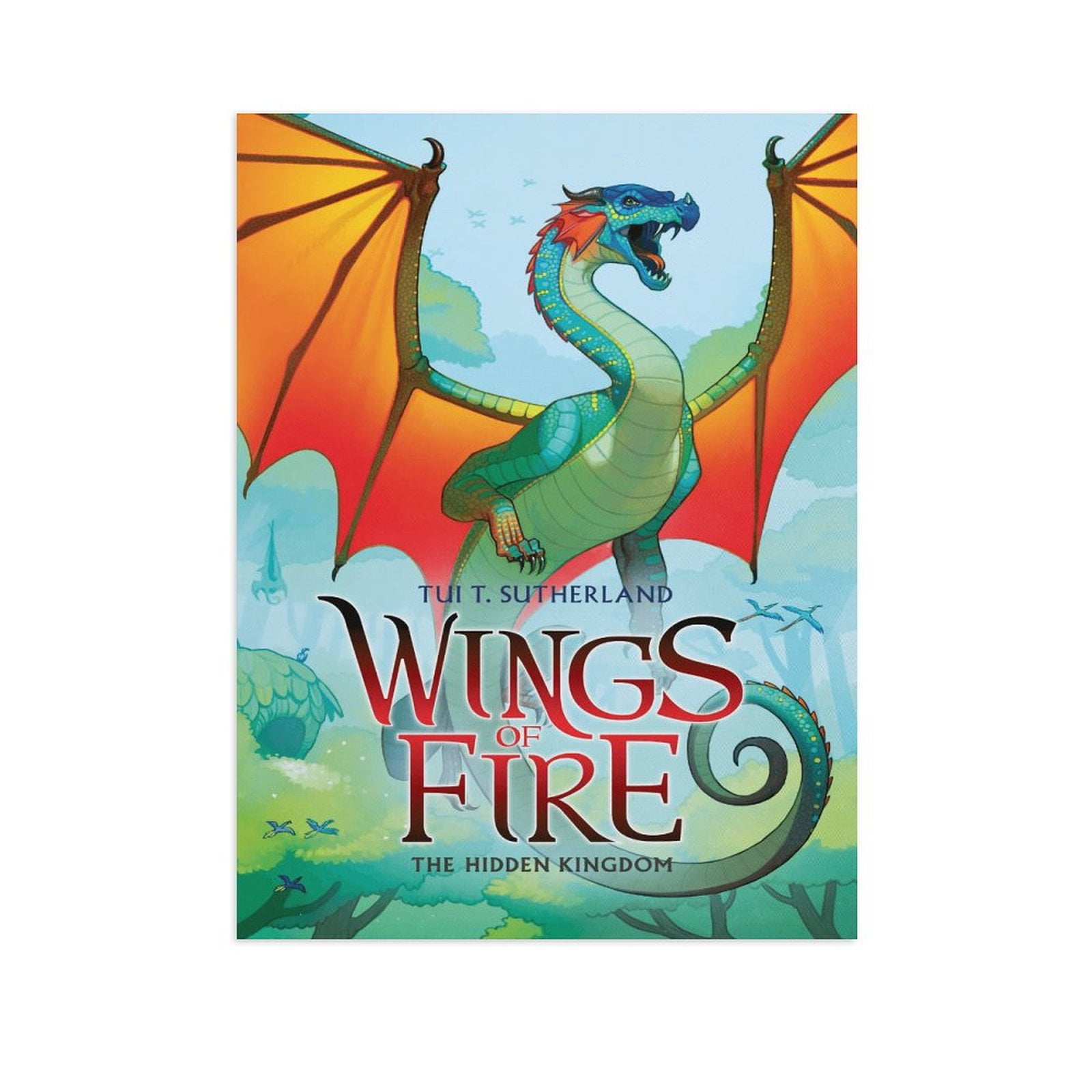 Dragon Wings Of Fire Canvas Wall Art Painting Artwork Picutures Wall ...