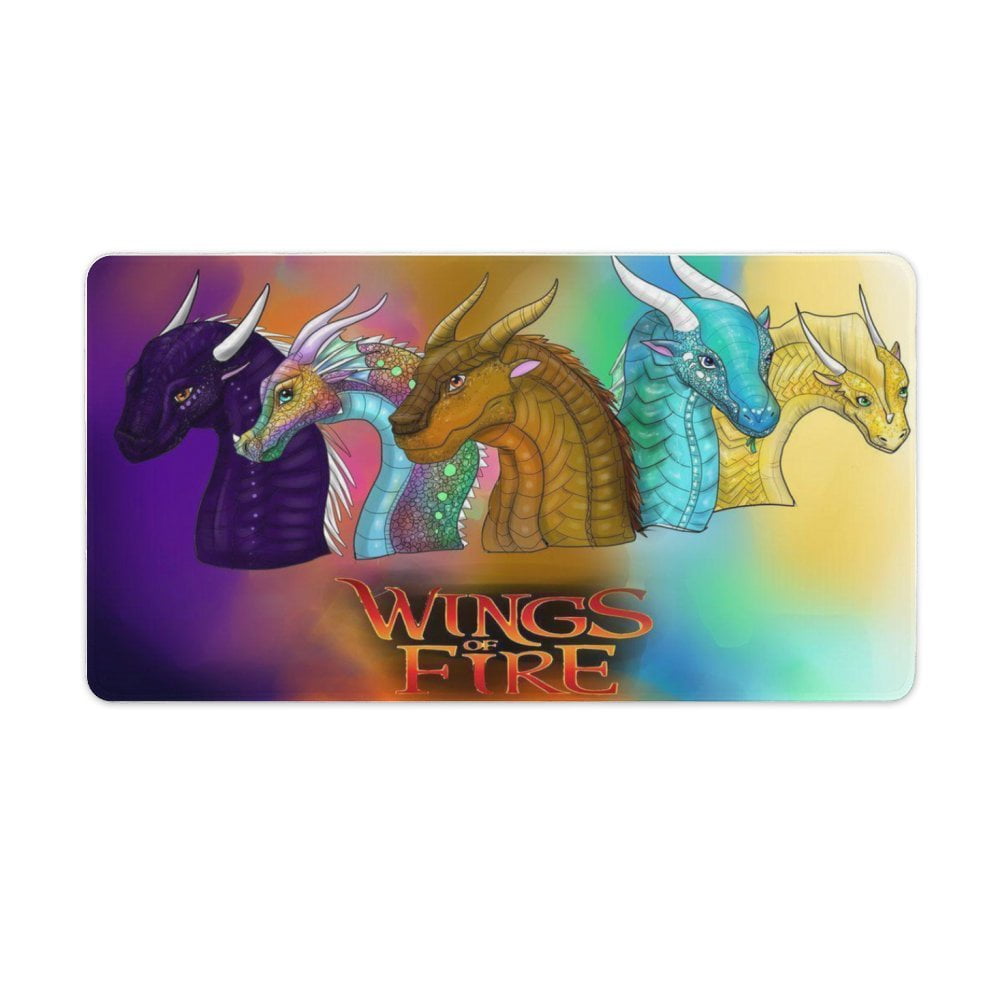 Dragon Wings Of Fire Desk Pad Mouse Pad, Large Gaming Mouse Mat with ...