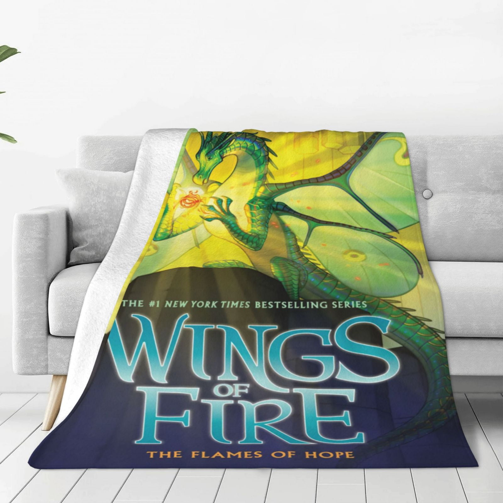 Dragon Wings Of Fire Fleece Blanket Super Soft Cozy Throw Blanket Fuzzy ...