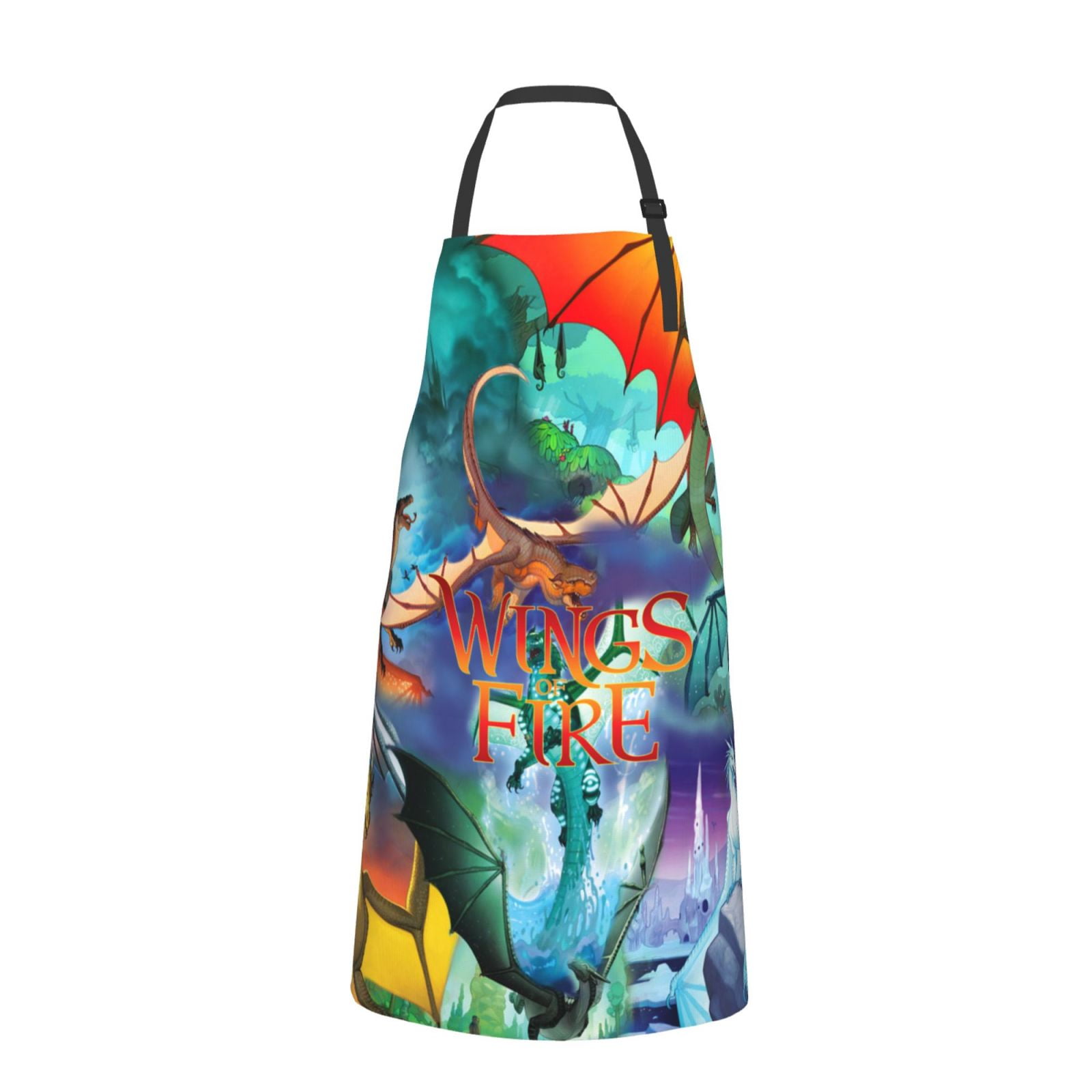Dragon Wings Of Fire Kitchen Cooking Aprons Adjustable Waterproof Apron ...
