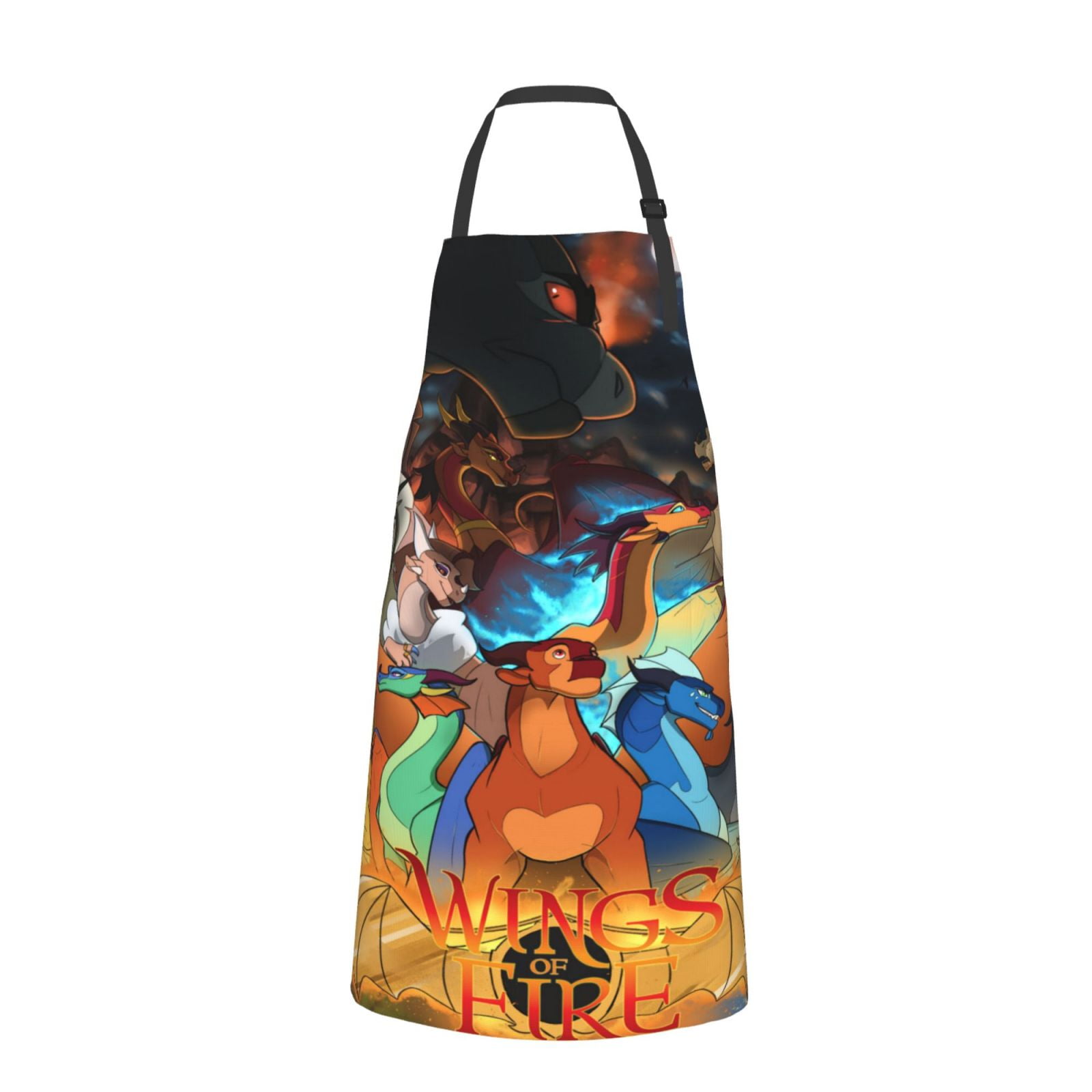Dragon Wings Of Fire Kitchen Cooking Aprons Adjustable Waterproof Apron ...