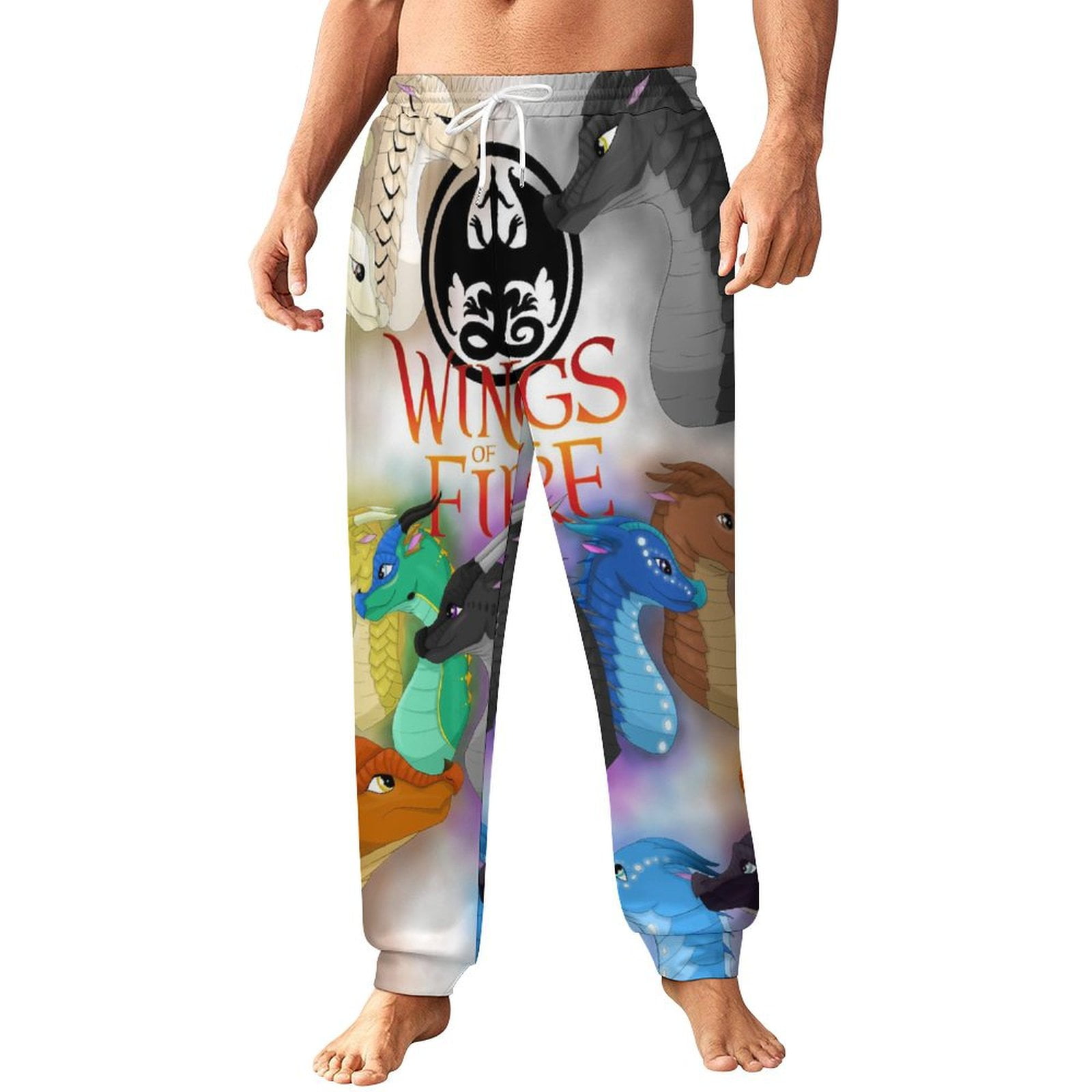 Dragon Wings Of Fire Men's Athletic Joggers Stretch Sweatpants Running ...