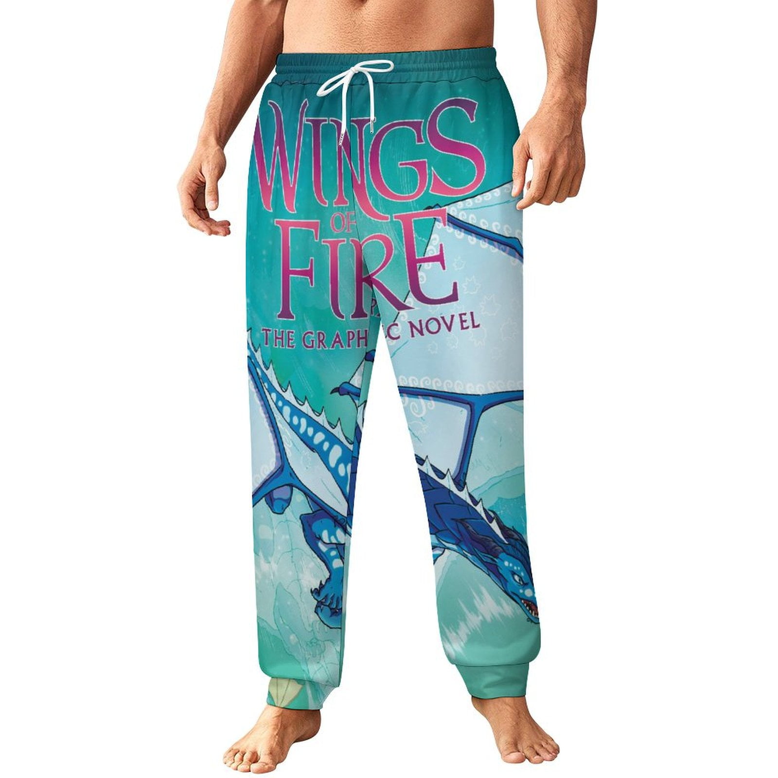 Dragon Wings Of Fire Men's Athletic Joggers Stretch Sweatpants Running ...