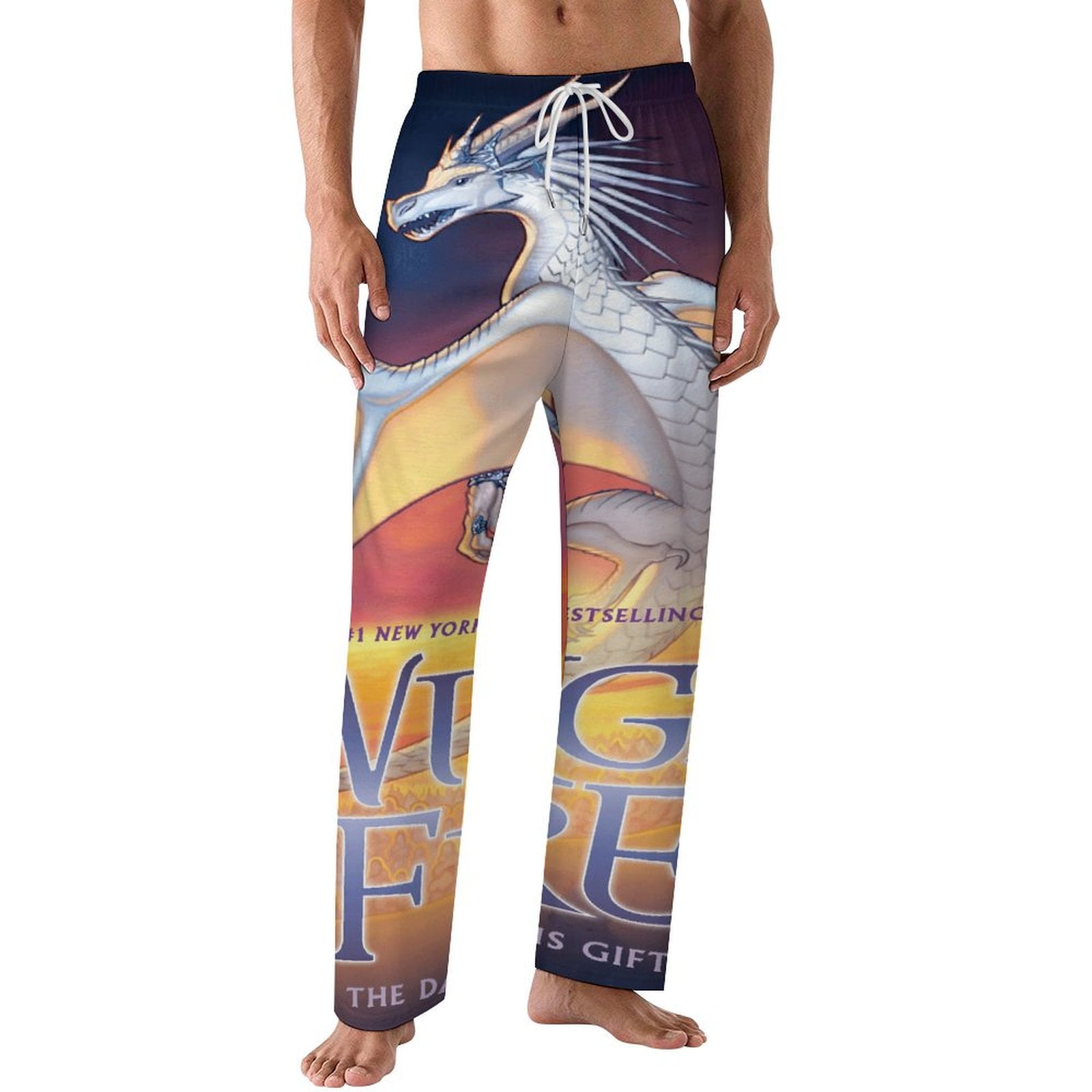 Dragon Wings Of Fire Men's Pajama Pants Ultra Lightweight Pjs Bottoms ...