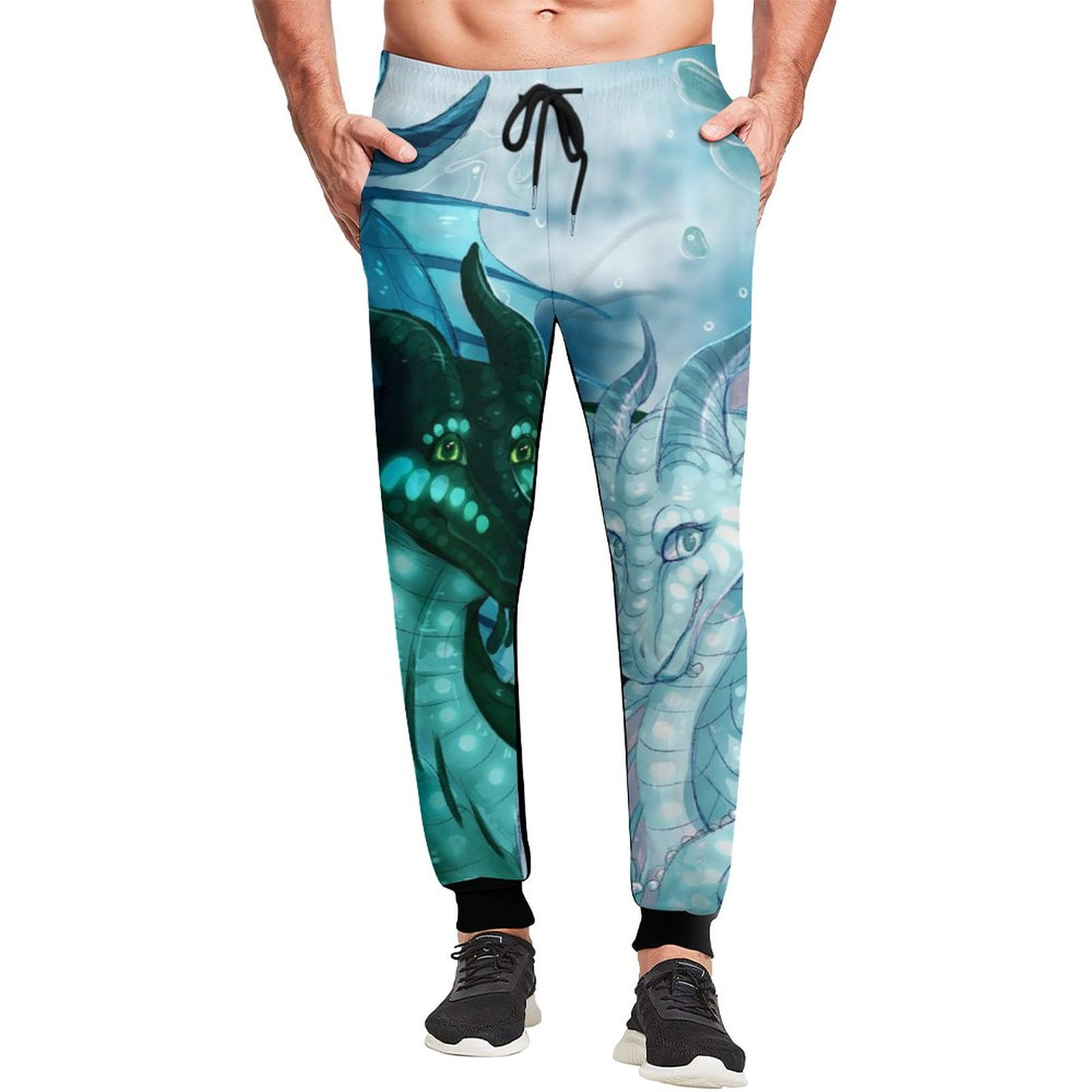 Dragon Wings Of Fire Mens Sweatpants 3D Print Novelty Casual Joggers ...