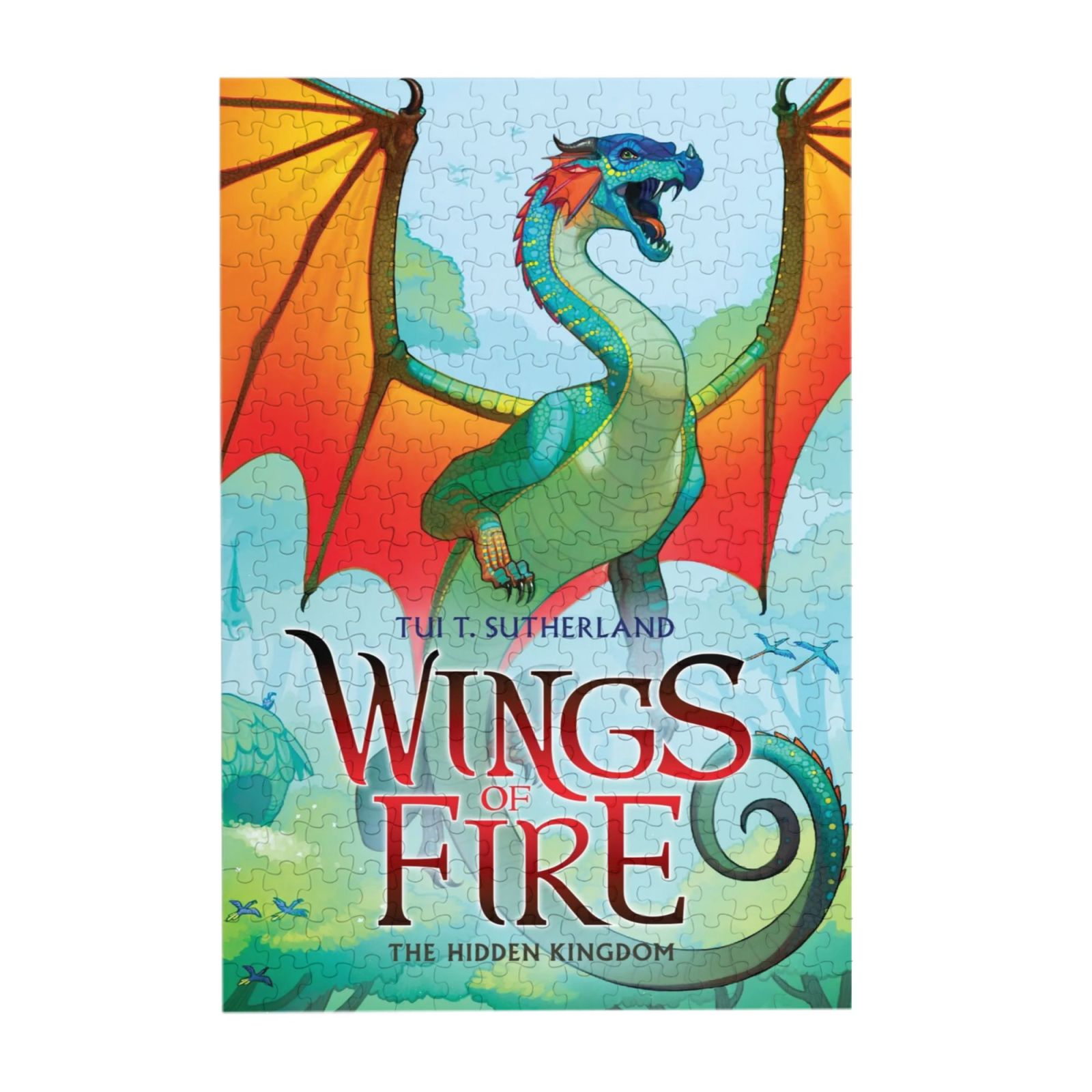Dragon Wings Of Fire Puzzle - 300 Piece Jigsaw Puzzle For Adults Kids ...