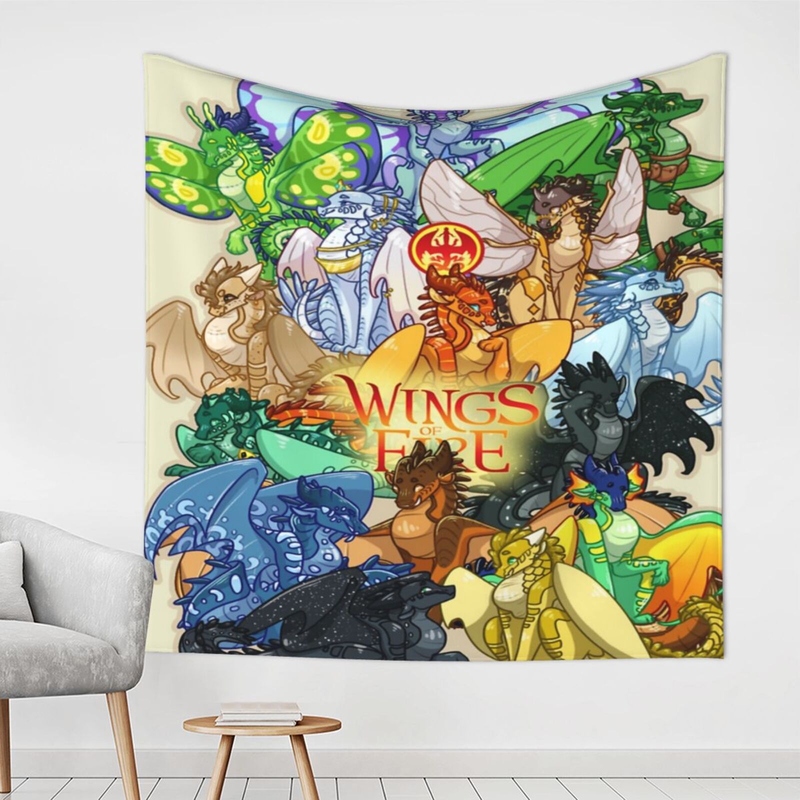Dragon Wings Of Fire Tapestry Wall Hanging Wall Art Decor Wall Tapestry ...