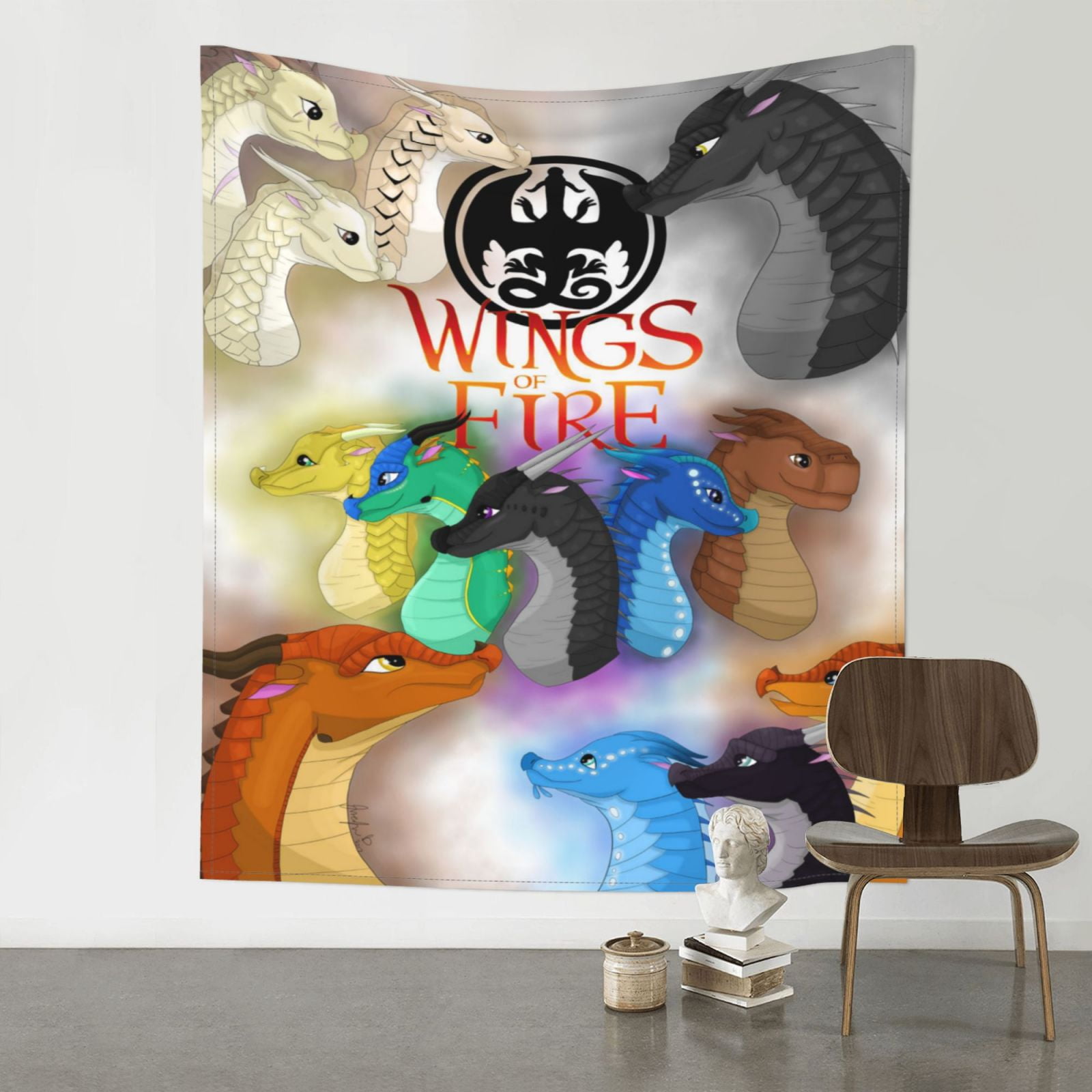 Dragon Wings Of Fire Tapestry Wall Hanging Wall Art Decor Wall Tapestry ...