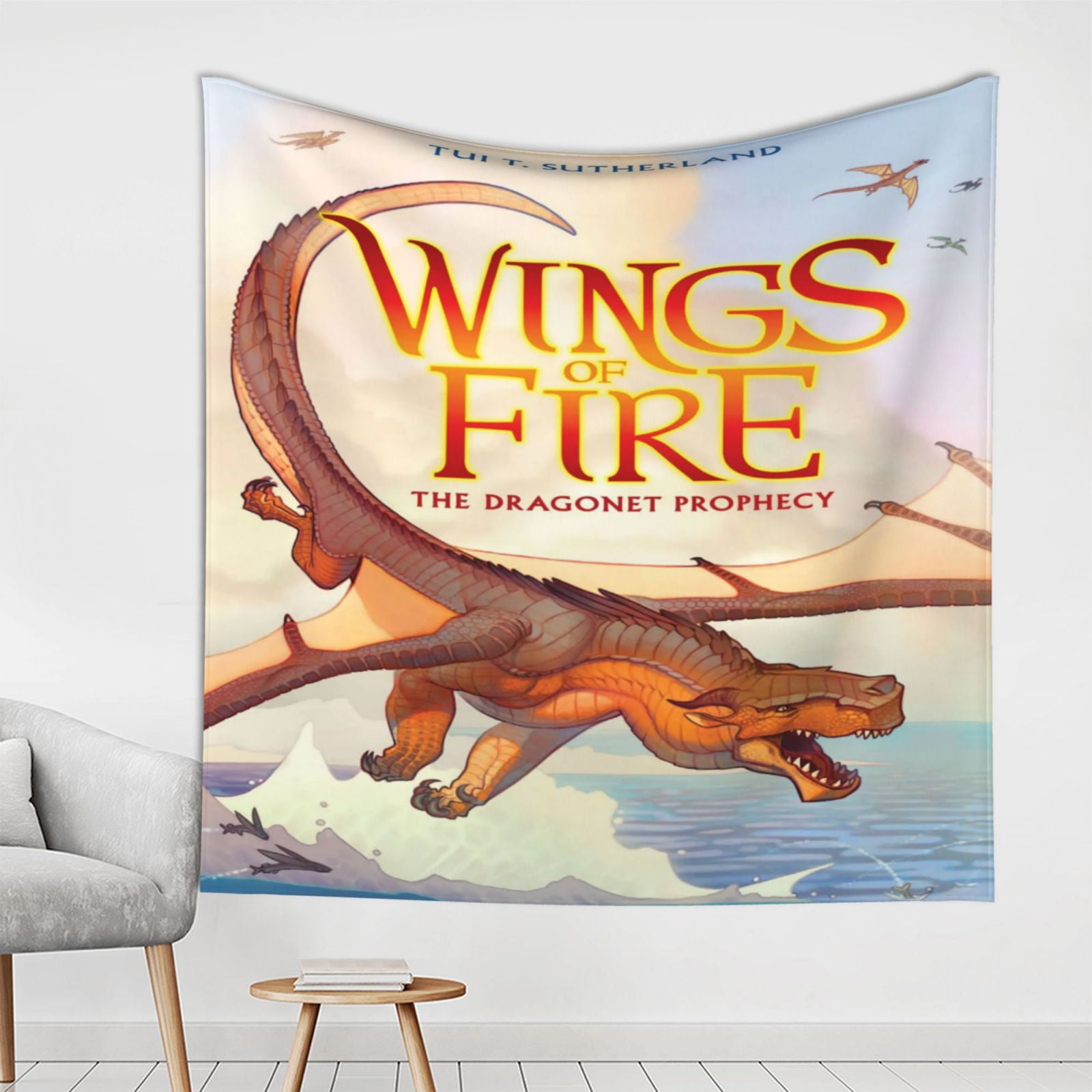 Dragon Wings Of Fire Tapestry Wall Hanging Wall Art Decor Wall Tapestry ...