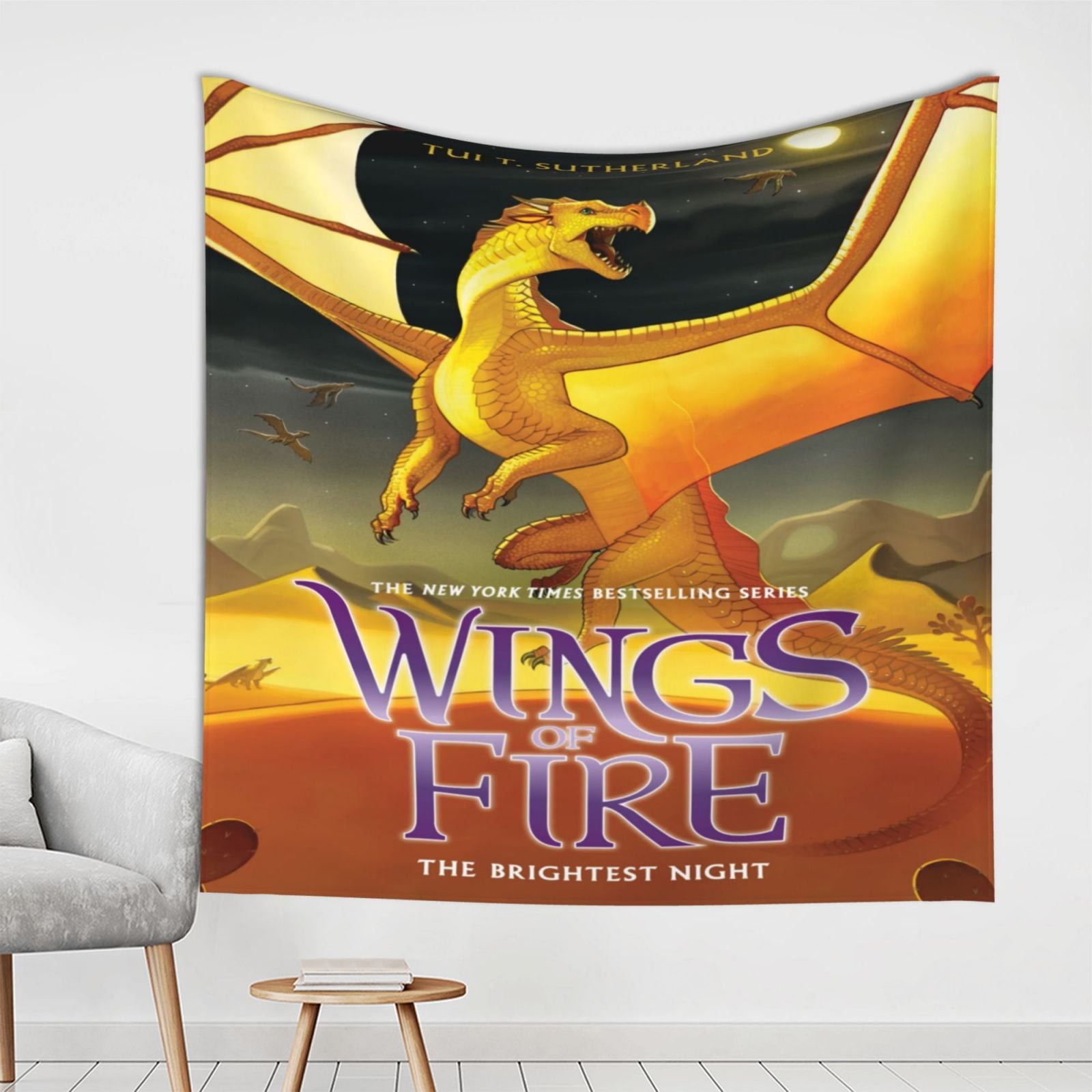 Dragon Wings Of Fire Tapestry Wall Hanging Wall Art Decor Wall Tapestry ...