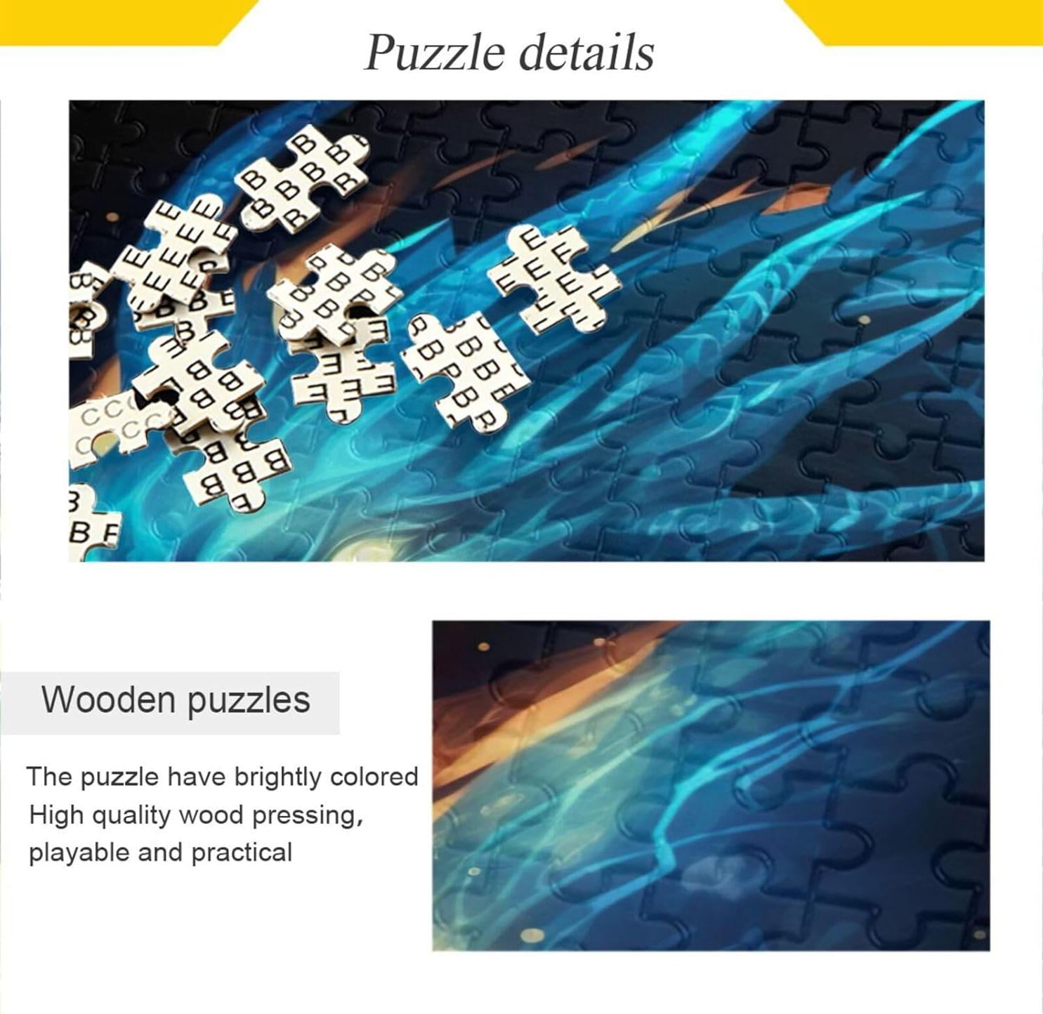 Dragon Wooden Jigsaw Puzzles, Intellectual Entertainment Educational ...