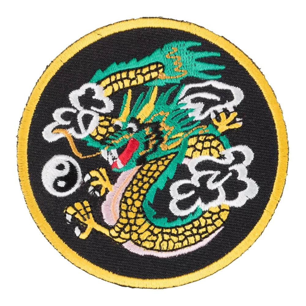 Dragon & Yin Yang Patch, Chinese Dragon Patches - Walmart.com
