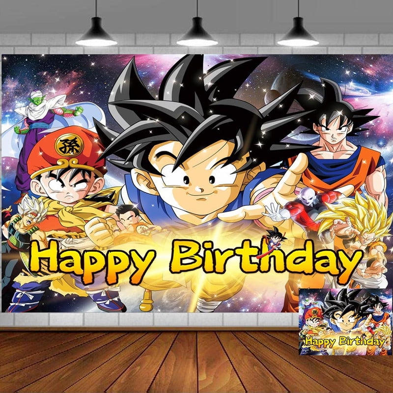 Dragon ball Backdrop Banner Party Supplies Poster Movie Theme ...