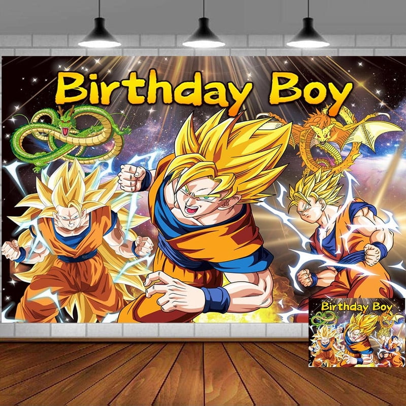 Dragon ball Backdrop Banner Party Supplies Poster Movie Theme ...