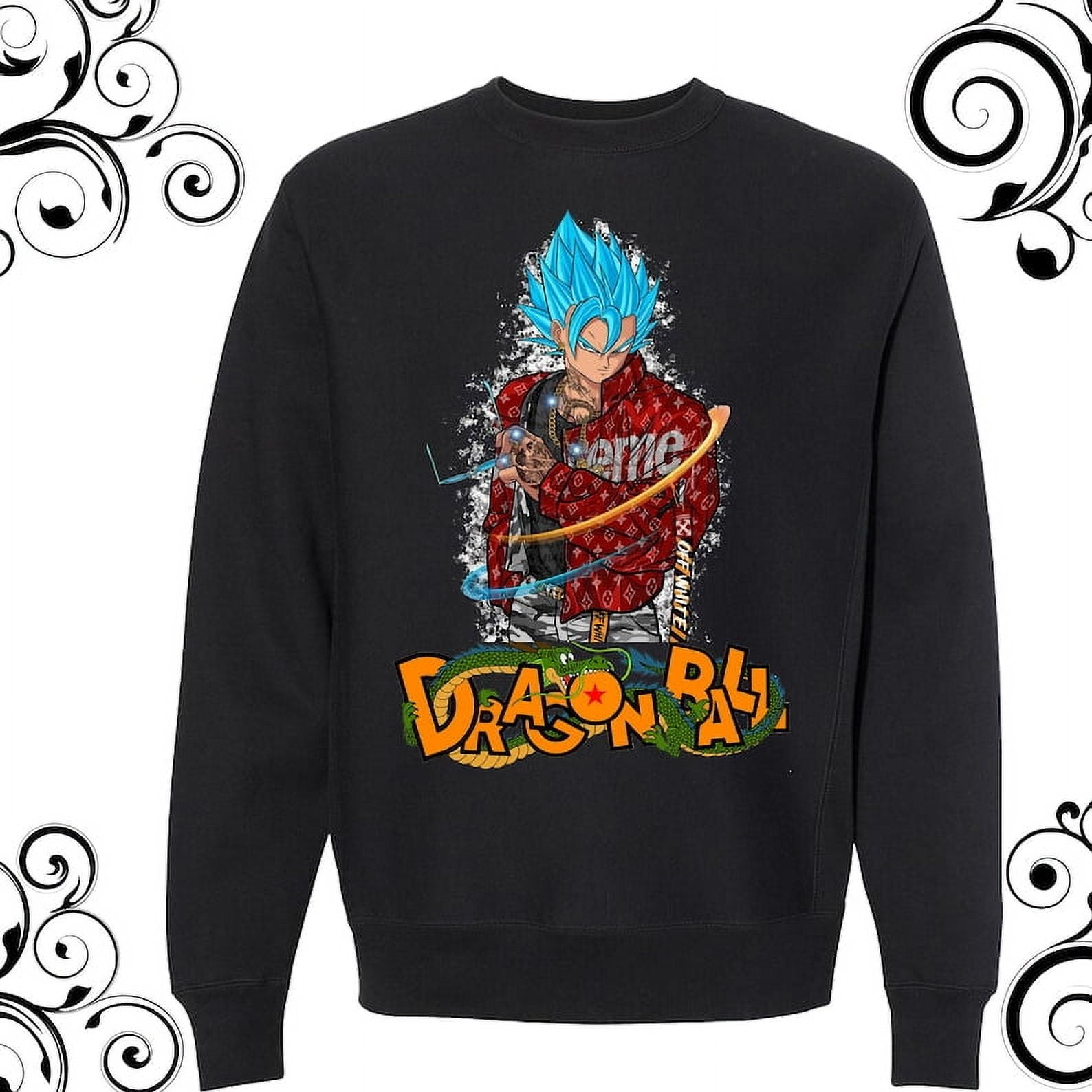 Dragon ball Sweatshirt Beautiful movie style sweatshirt , Cozy ...