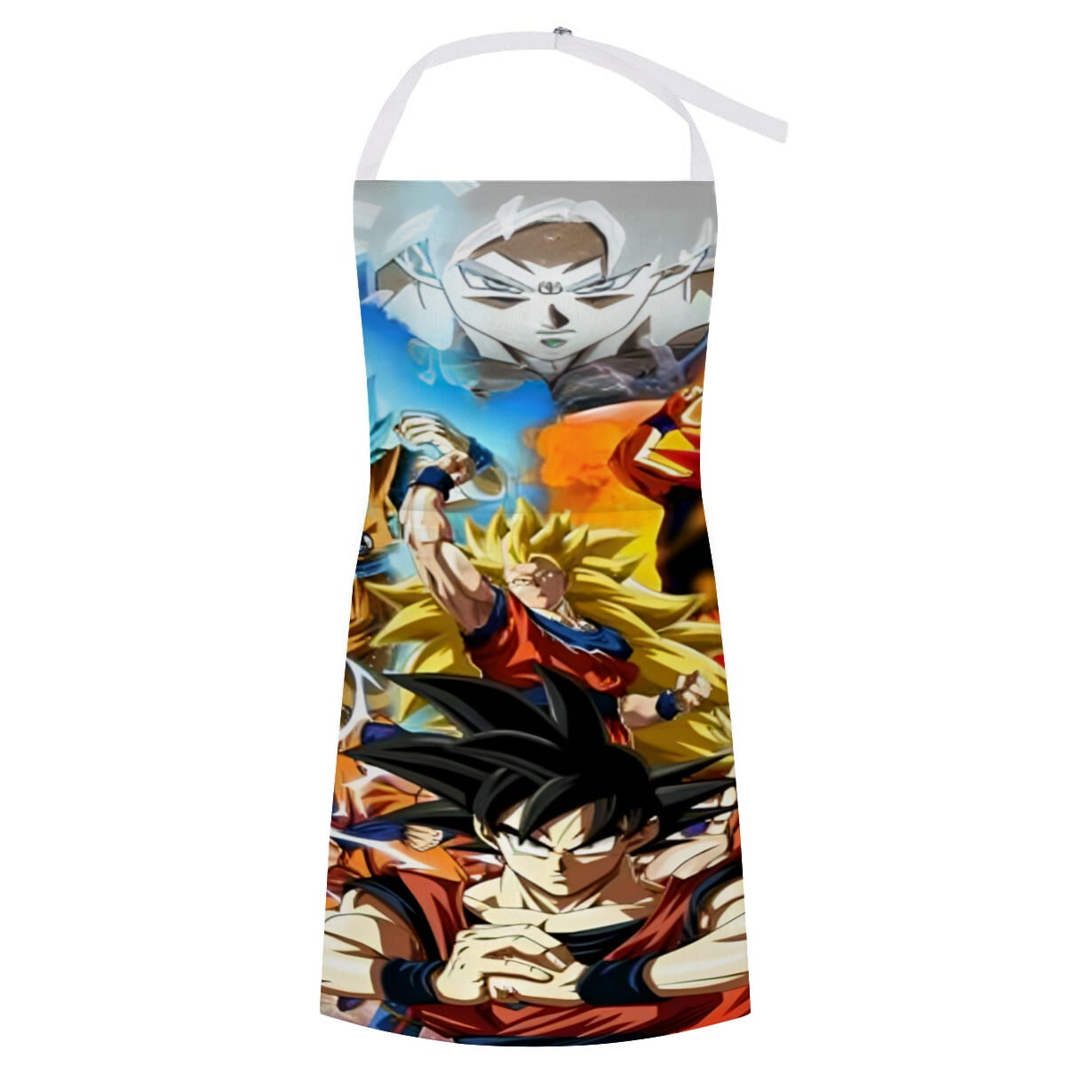 Dragon ball apron has an iconic print, is durable and adjustable, with ...