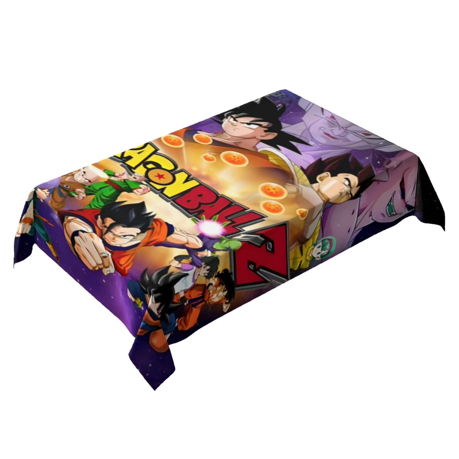 Dragon ball square tablecloth has an iconic print, fits most tables ...