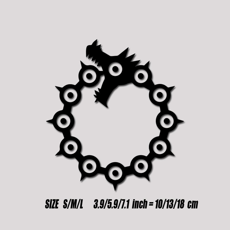 Dragon decals： Meliodas | Sin of Wrath | Seven Deadly Sins |for cartoon ...